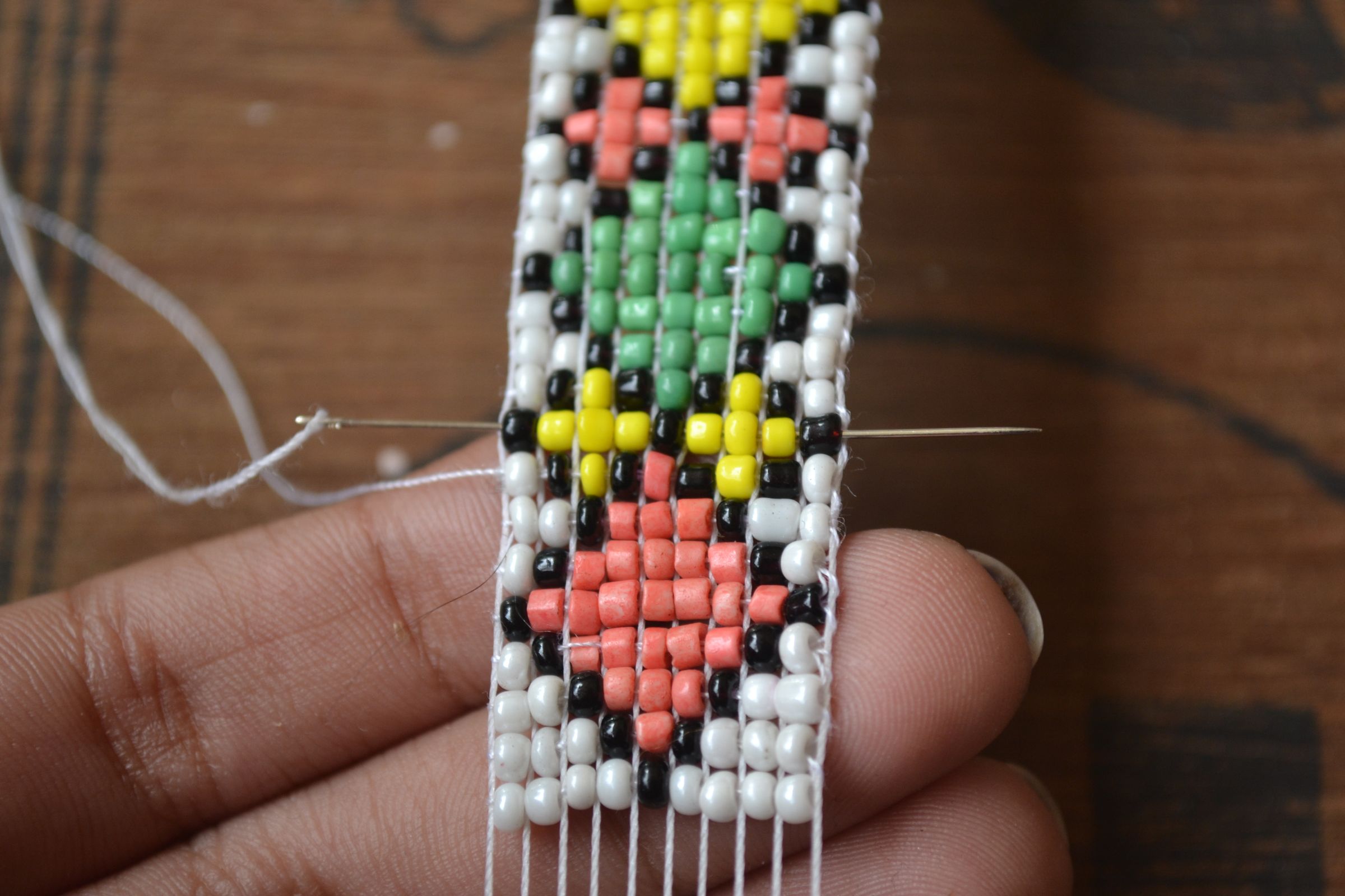 Bead Loom Bracelet Without a Loom! : 13 Steps (with Pictures ...