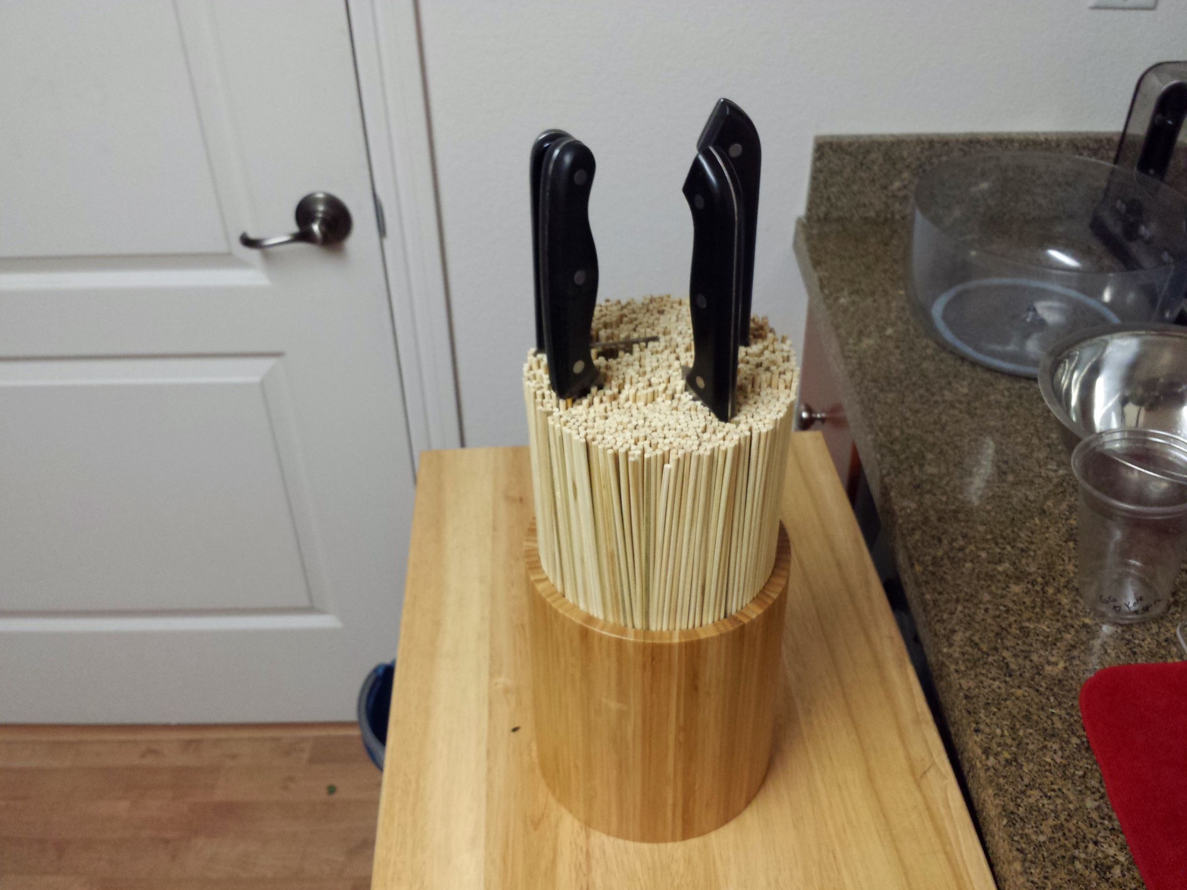 Knife Block Made of Skewers : 3 Steps (with Pictures) - Instructables