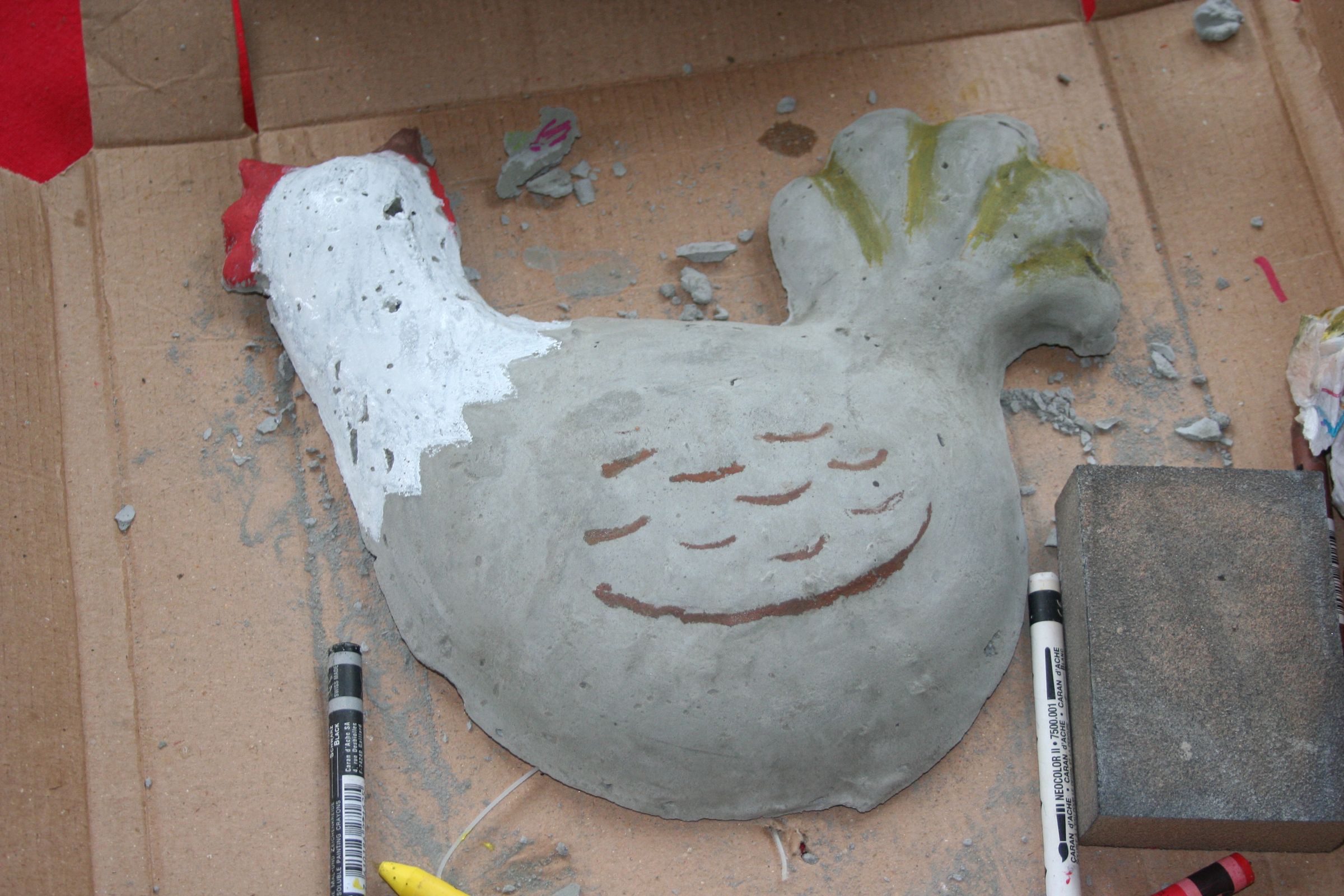 Concrete Chicken (or Anything Else) With Polymorph : 7 Steps ...