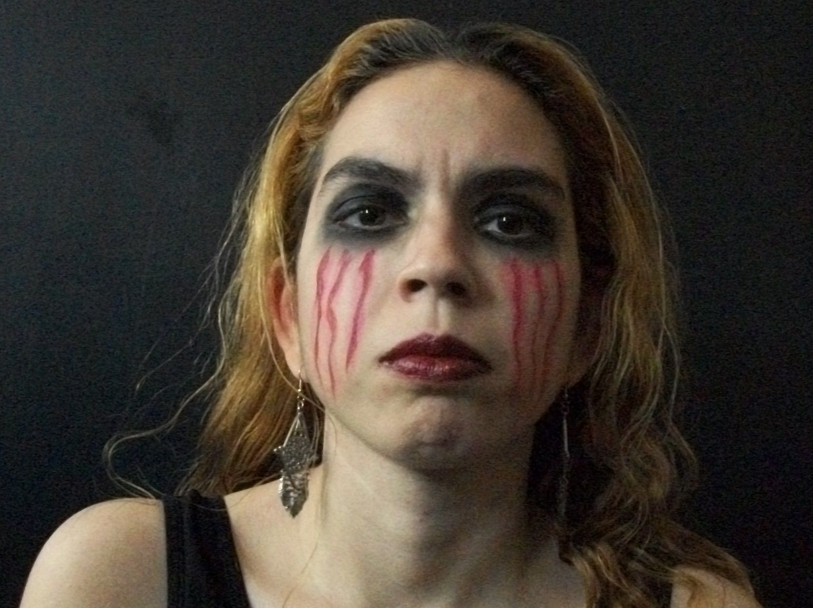 Bloody Mary Costume Makeup