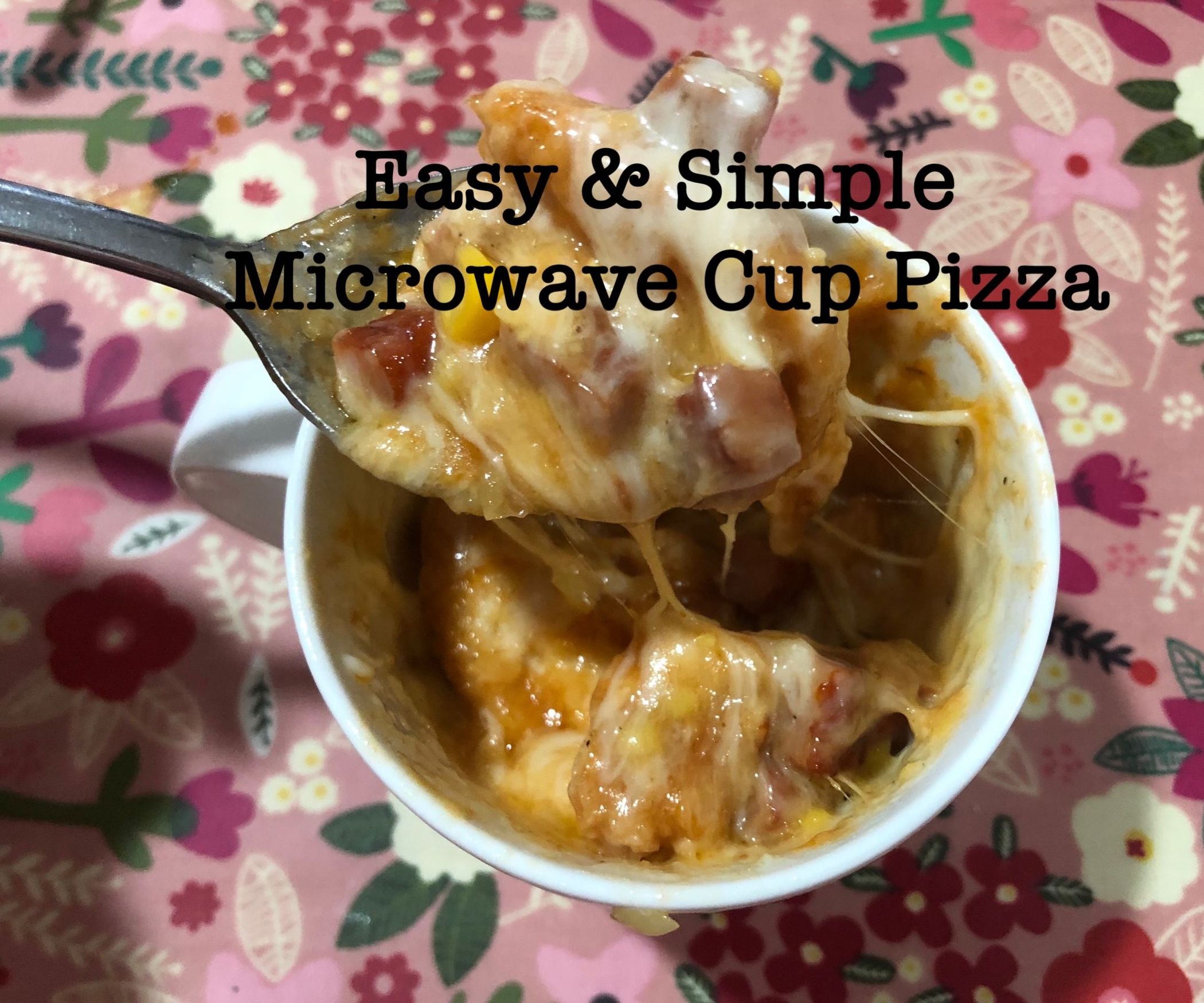 How to Make Microwave Cup Pizza : 4 Steps - Instructables