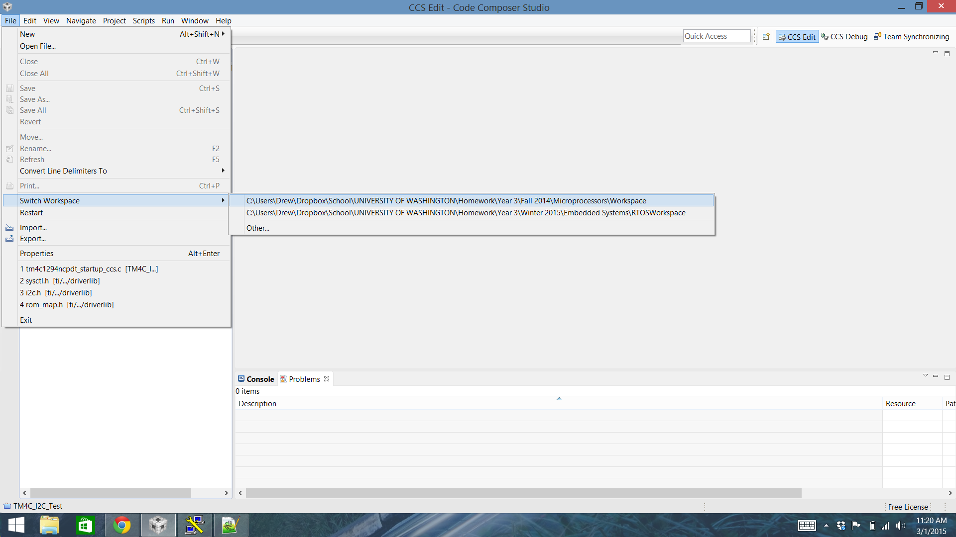 Creating a New Tiva Project in Code Composer Studio : 8 Steps ...