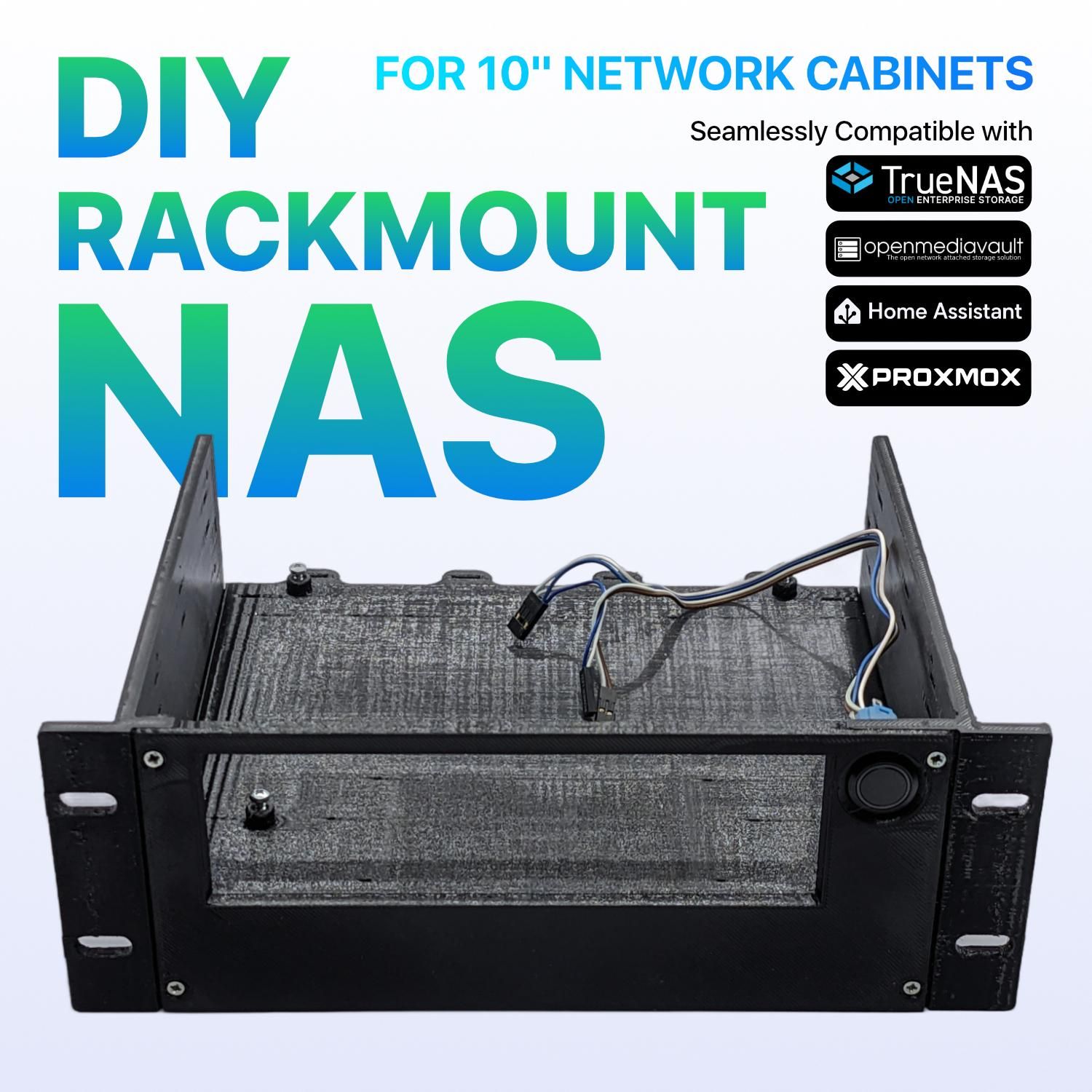 DIY Rackmount NAS - 2U PC Case - for 10" Network Cabinets : 9 Steps ...