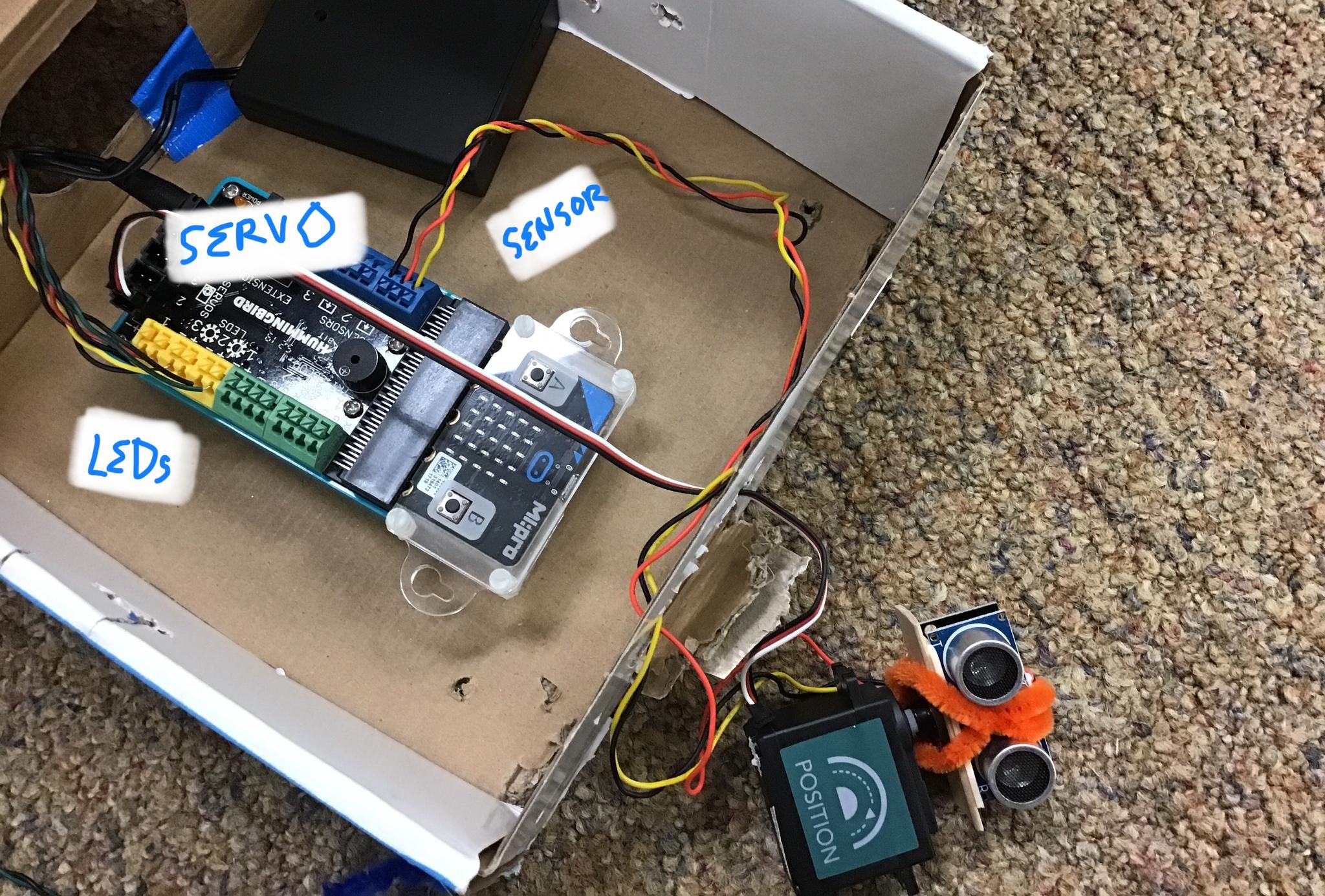 Social Distancing Sensor With Micro:Bit and Hummingbird Kit : 10 Steps ...