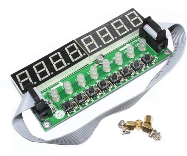 Arduino And Tm1638 Led Display Modules 11 Steps Instructables 5353