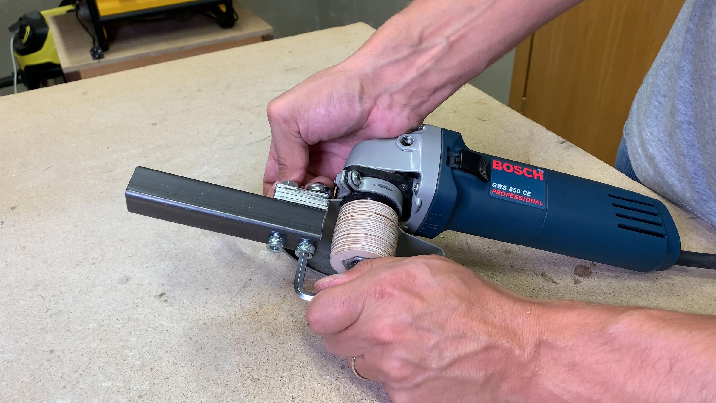 A Power File From an Angle Grinder : 15 Steps (with Pictures ...