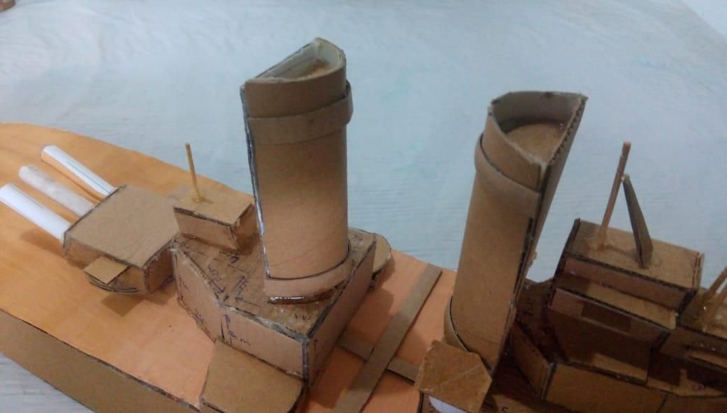 Cardboard Model Battleship:HMS Prince of Wales : 19 Steps - Instructables