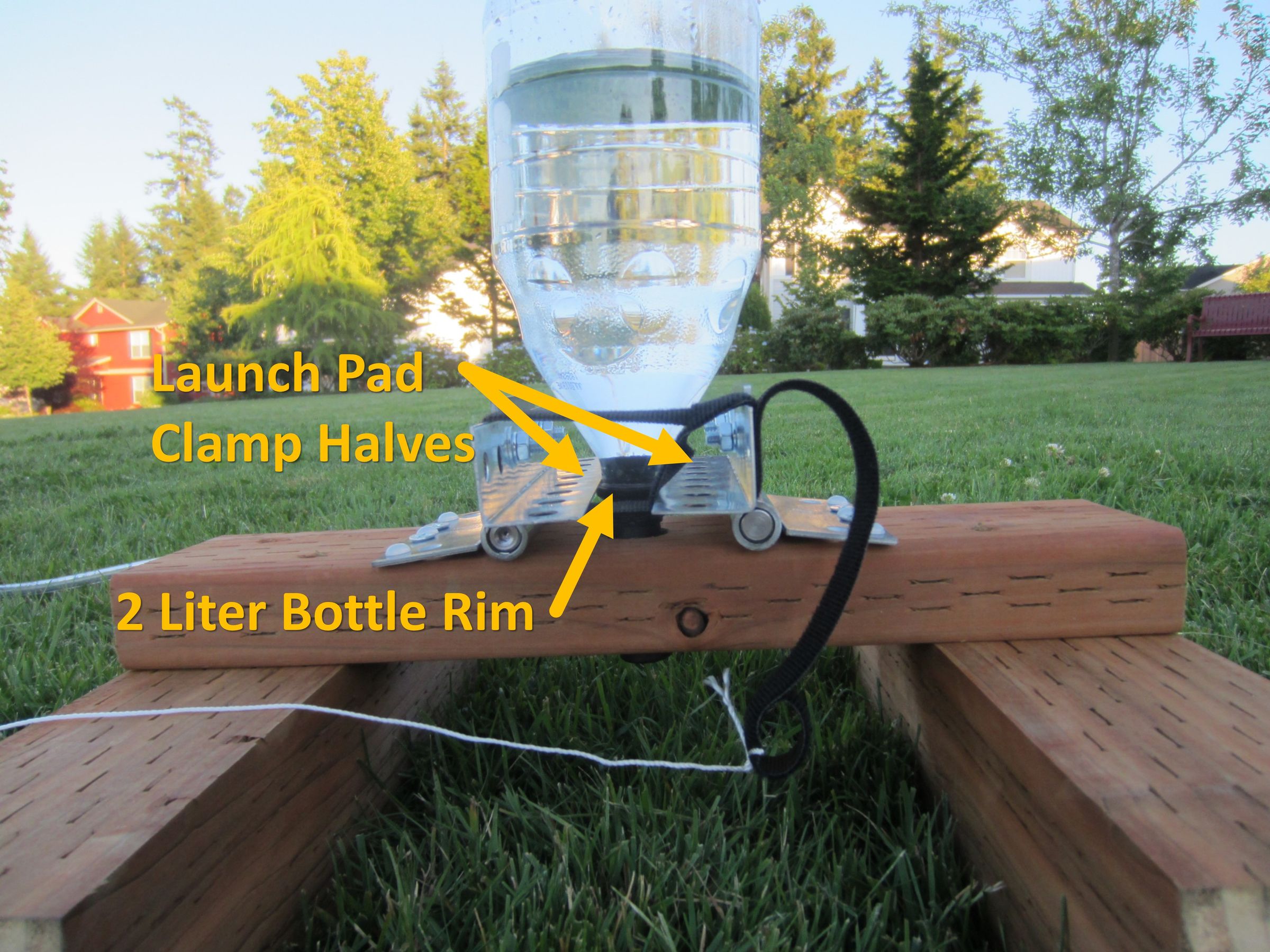 2 Liter Bottle Water Rocket and Launcher Pad : 15 Steps (with Pictures ...