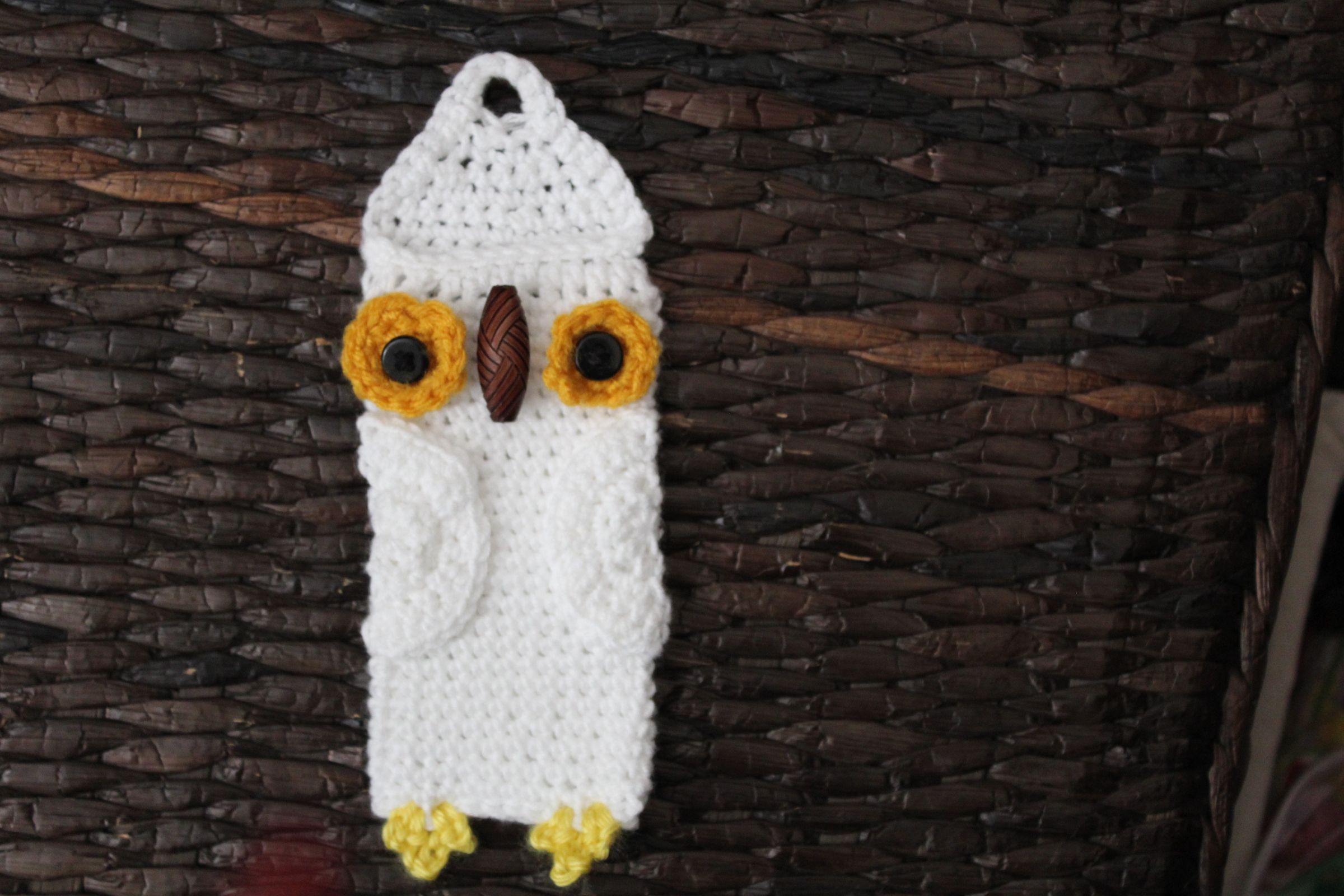 Crochet Hedwig Phone Cozy : 10 Steps (with Pictures) - Instructables