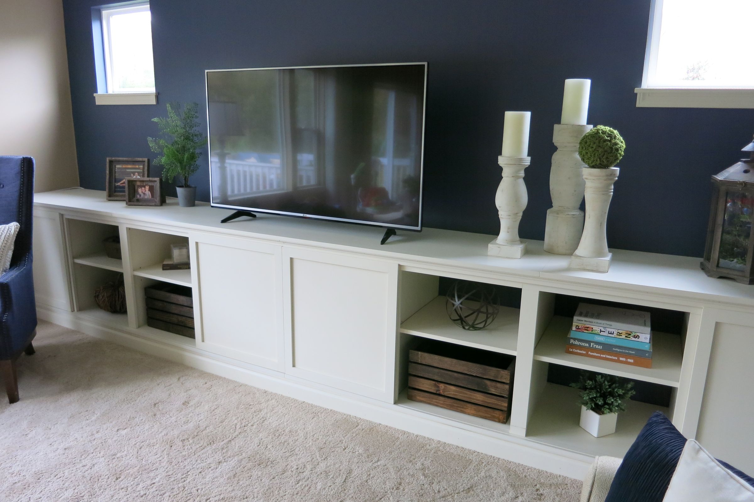 Built-in Console Cabinet With a Secret Hidden Compartment : 10 Steps ...