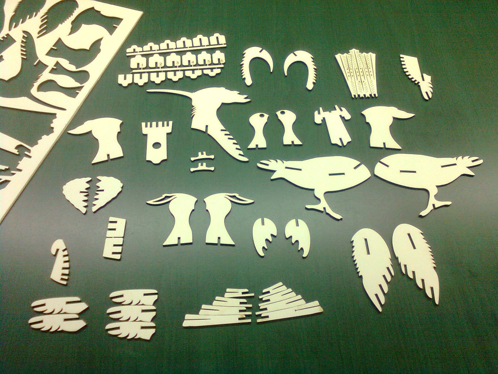 Cut a 3D Bird With Laser Cutter : 6 Steps - Instructables