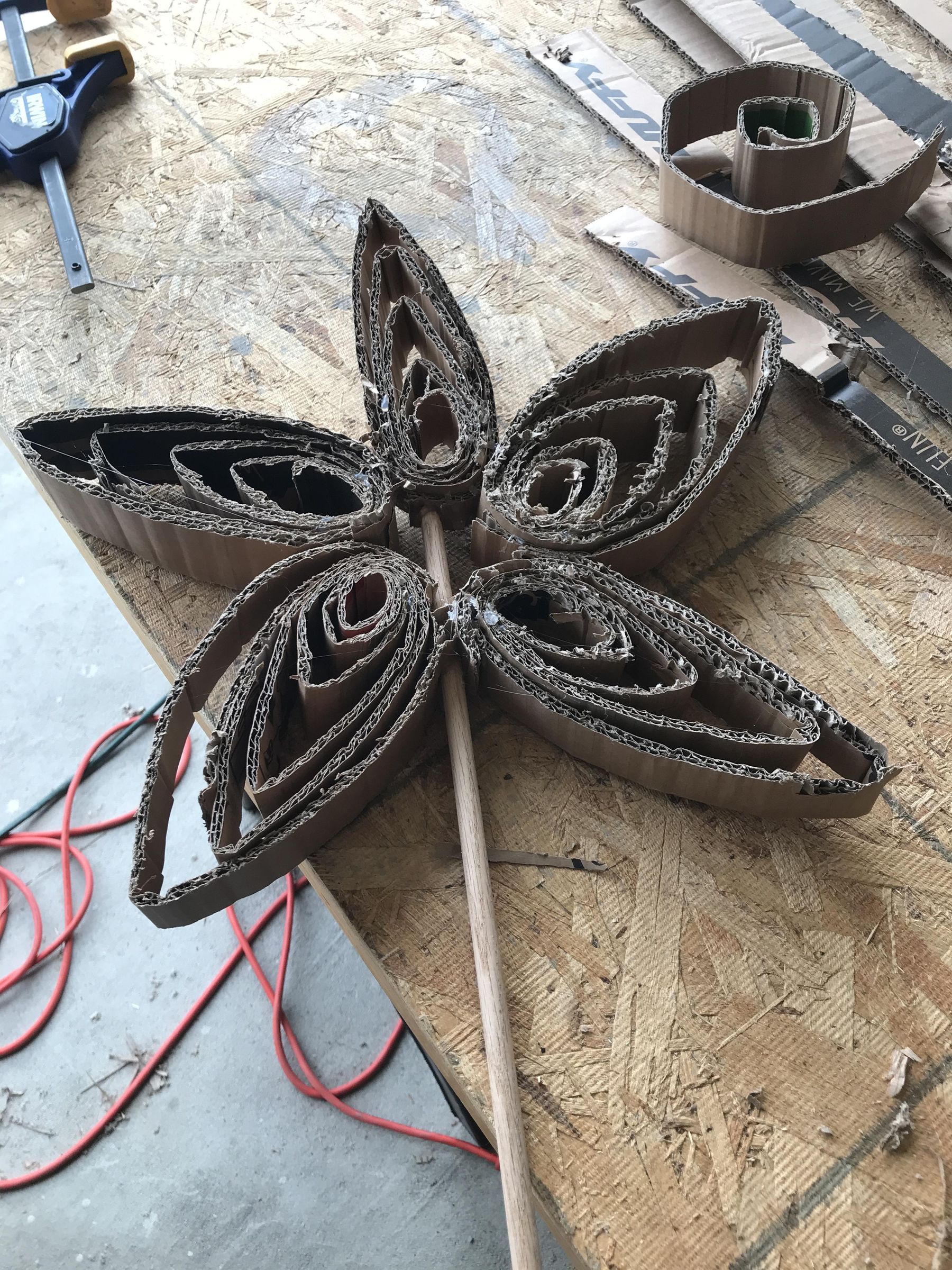 Repurposed/Upcycled Quilled Cardboard Christmas Tree : 8 Steps (with ...