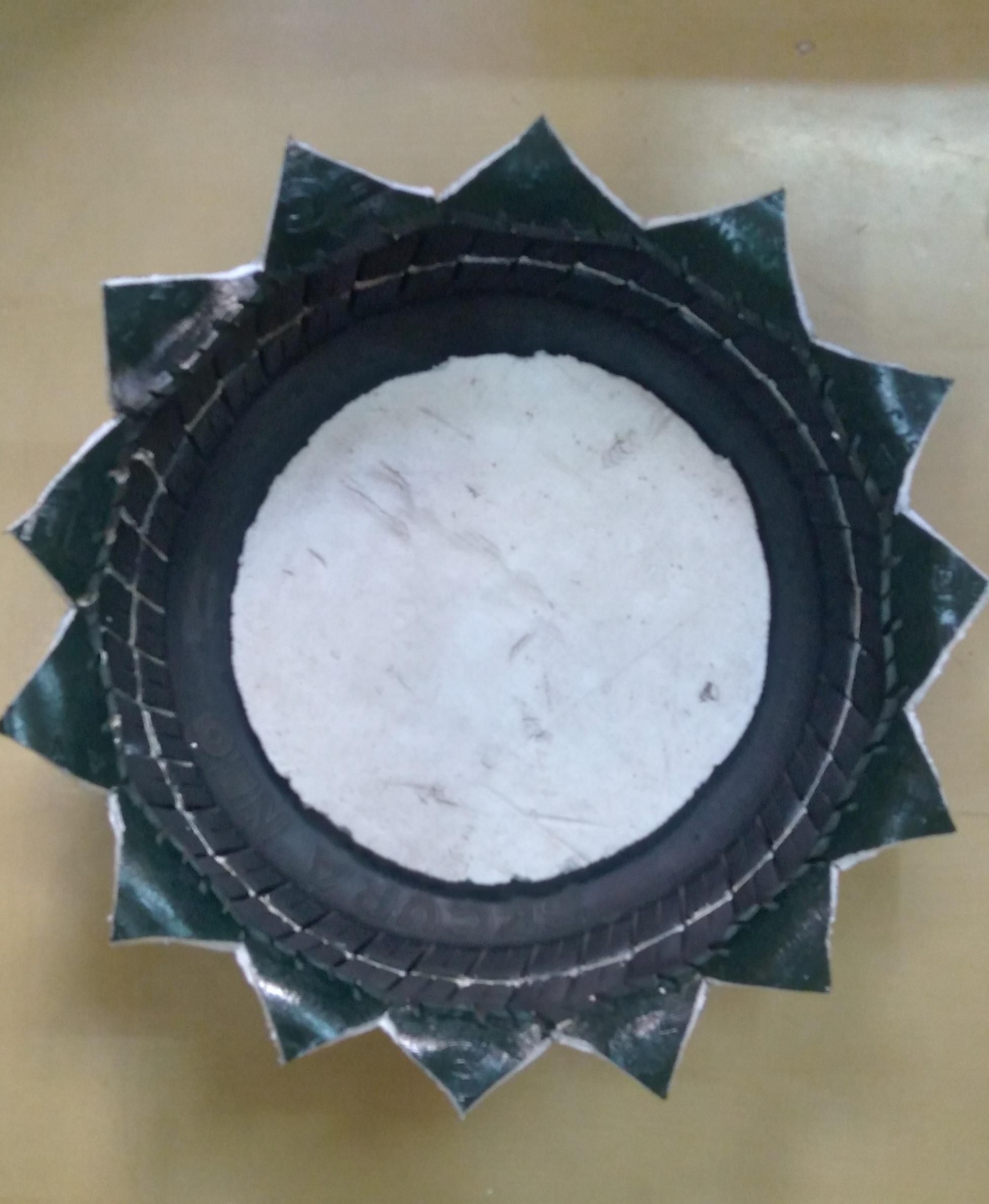 Recycling Tyre & Converting It Into a Plant Pot : 17 Steps (with ...