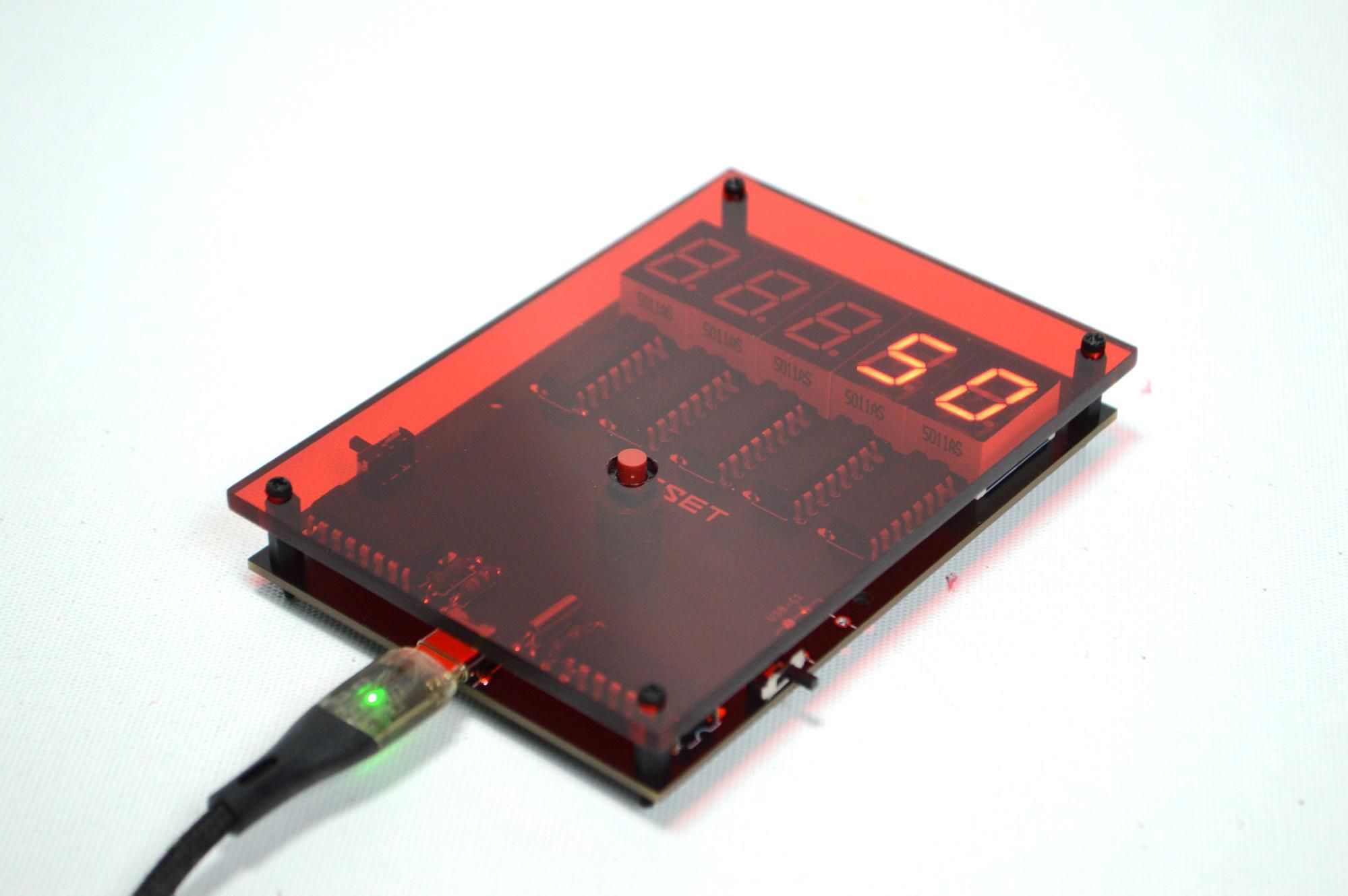 CMOS Counter Clock : 5 Steps (with Pictures) - Instructables