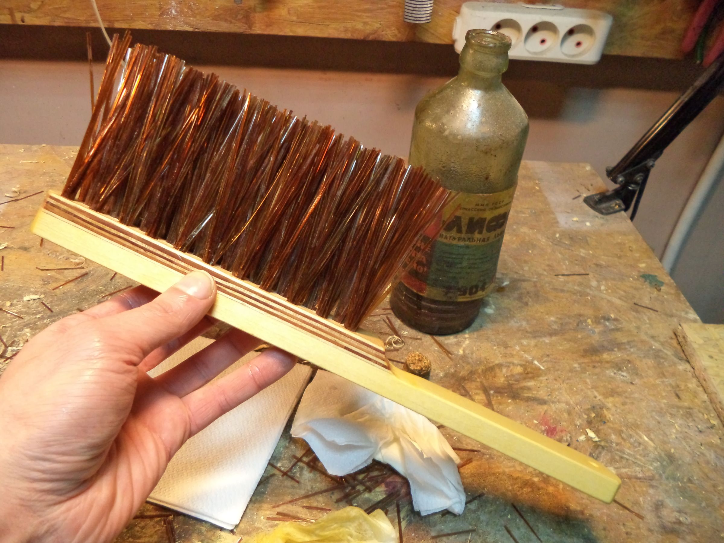 Advanced Brush From Plastic Bottles : 16 Steps (with Pictures ...