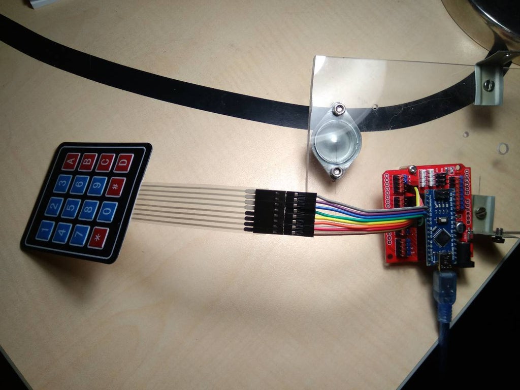 Connecting a 4 X 4 Membrane Keypad to an Arduino : 6 Steps - Instructables