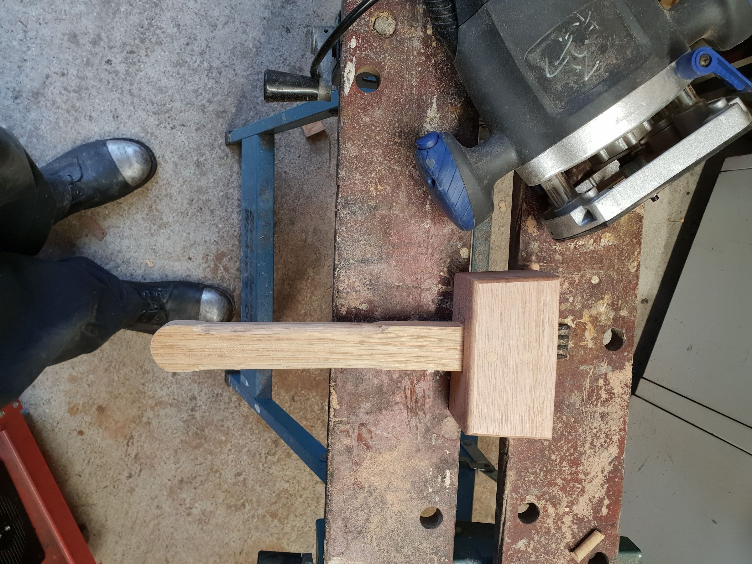 Make a Wooden Mallet Easily With Limited Tools : 11 Steps (with ...