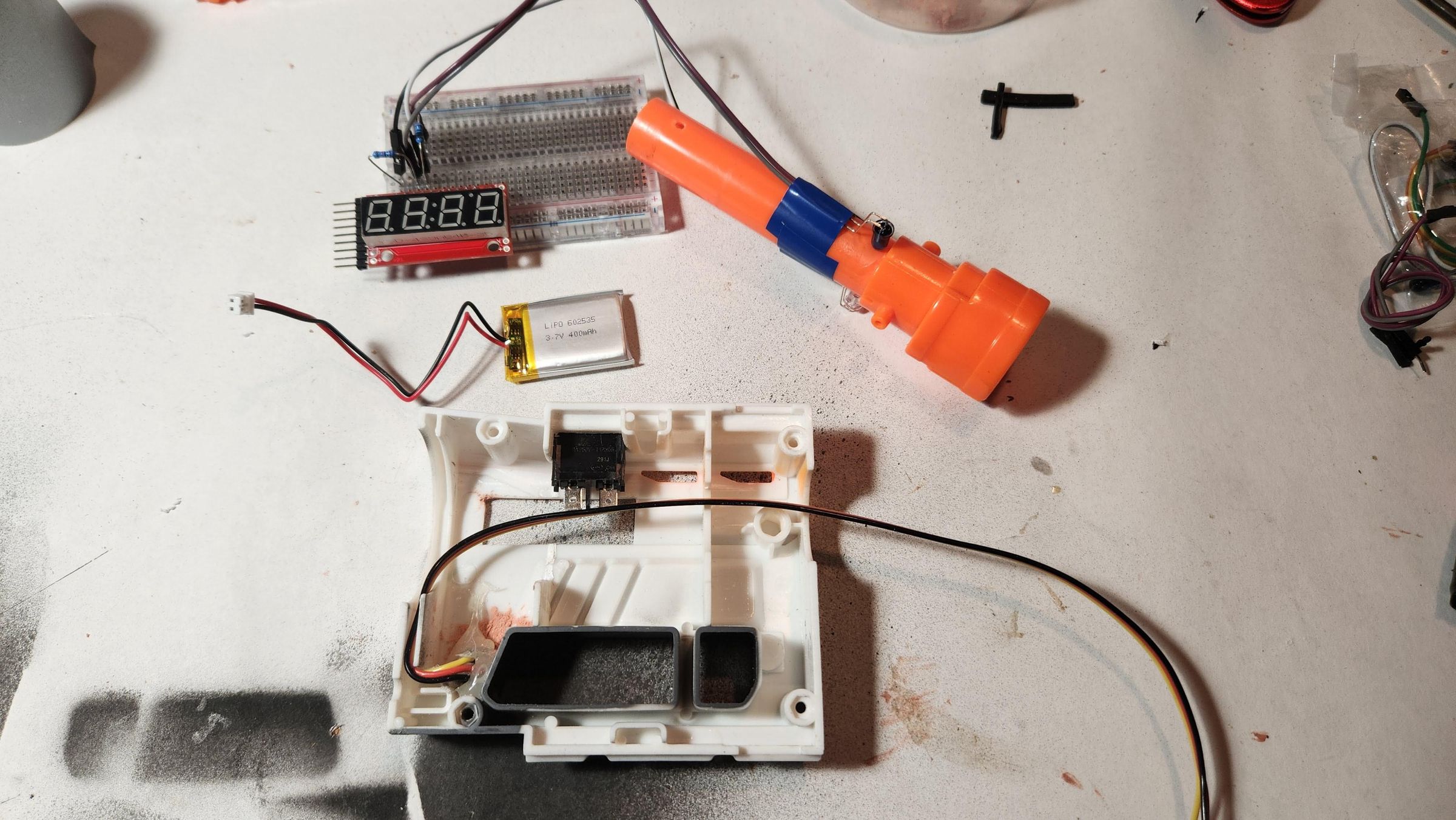 Nerf Meter - Dart Velocity Attachment With Arduino-based Display. : 5 ...