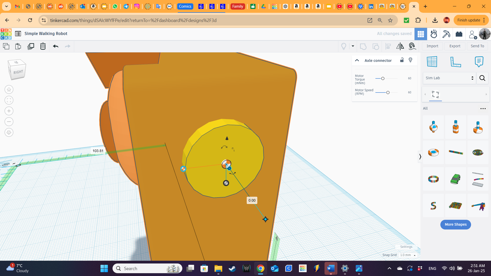 Tinkercad Robotics for School: SIMLAB KOMBAT! (virtual Walking Robots ...