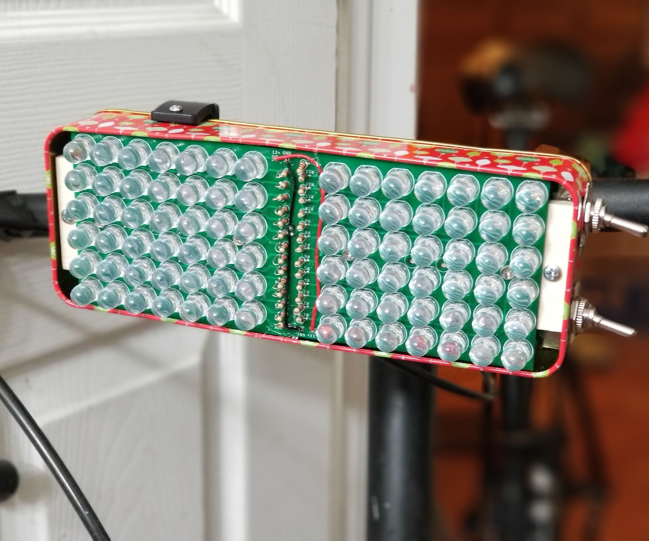 Very Bright Bike Light Using Custom Light Panel PCBs : 8 Steps (with ...