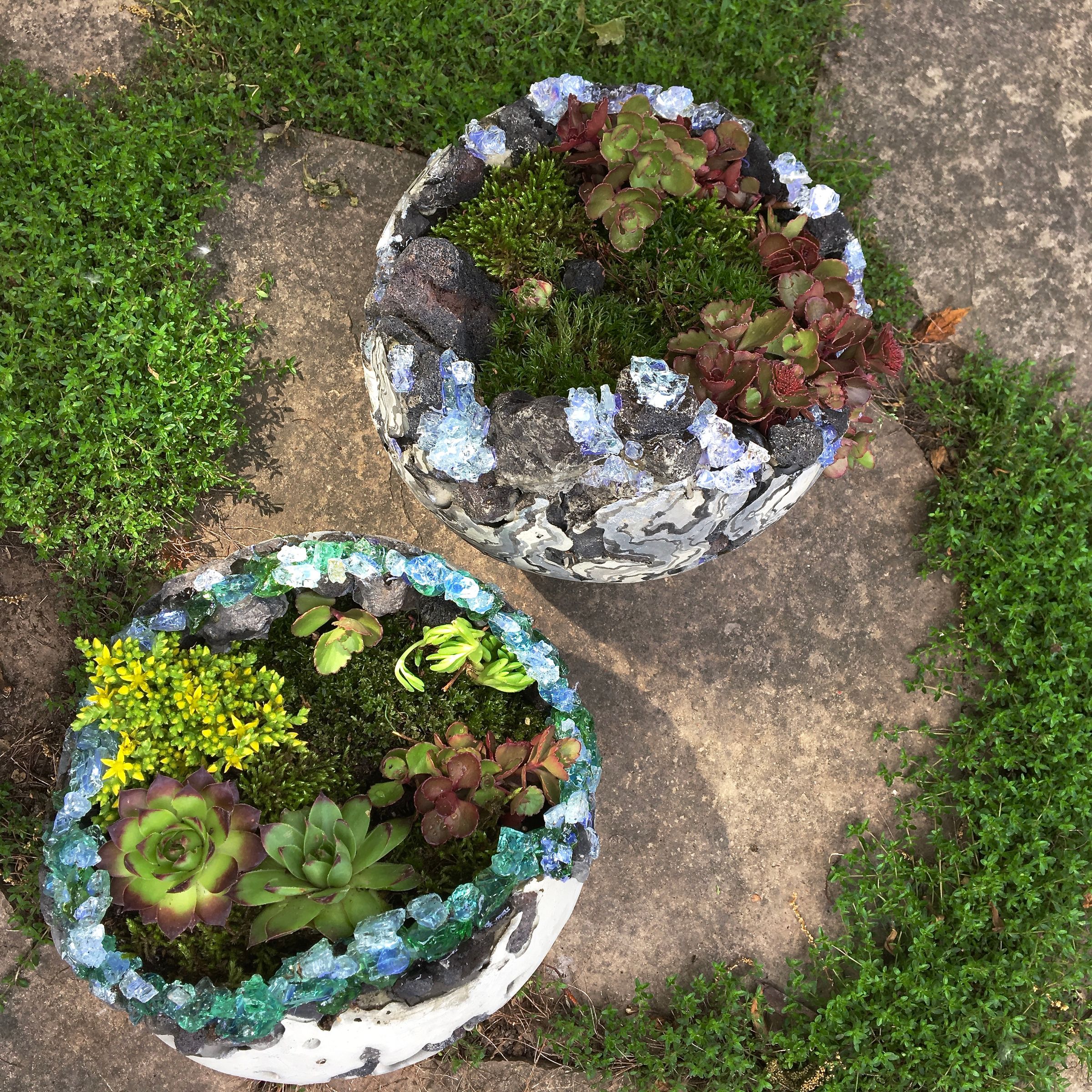 Giant Geode Orb Planter : 7 Steps (with Pictures) - Instructables