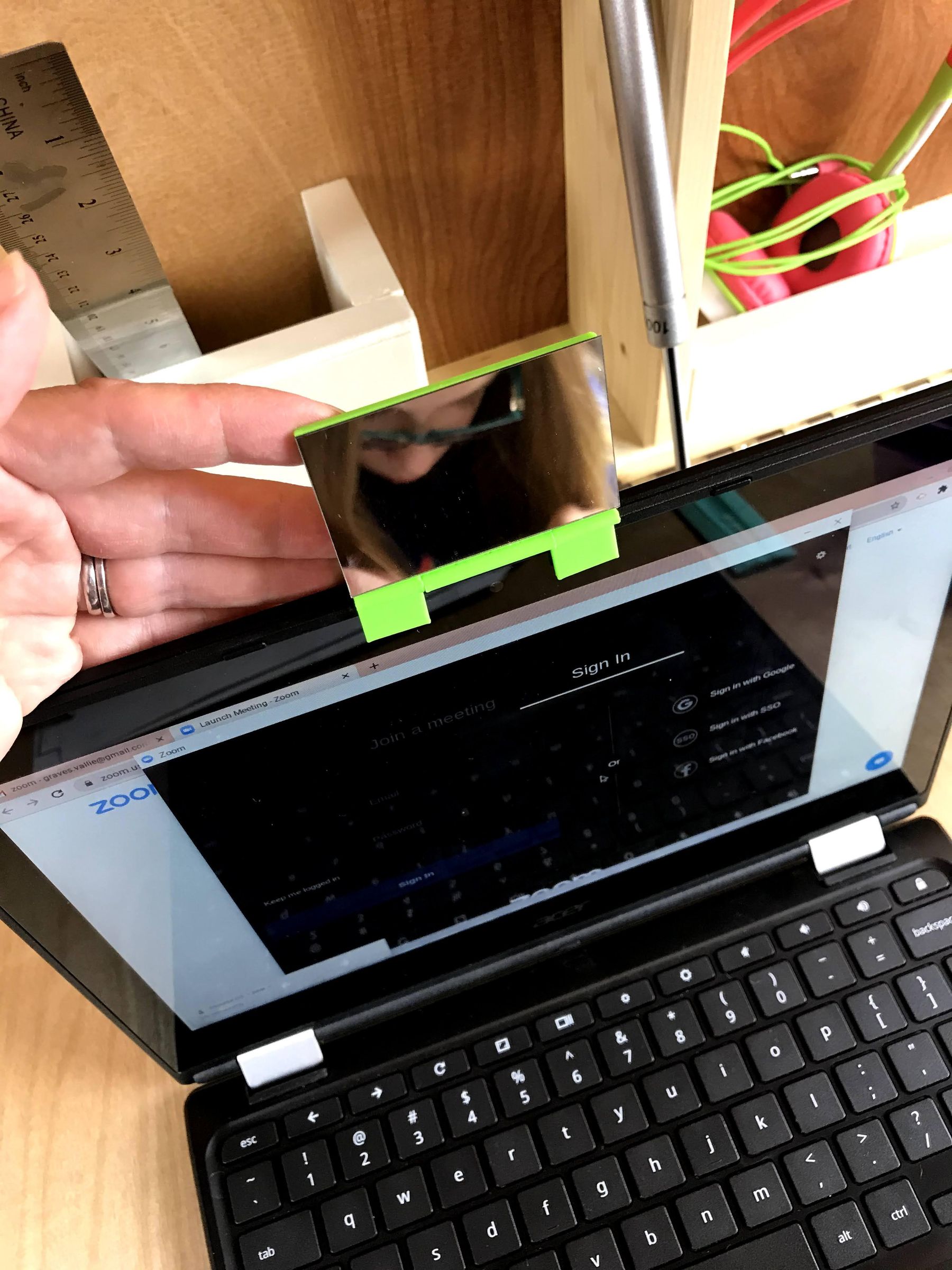 Design & Print a 3D Printed Video Call Mirror Tool : 8 Steps (with ...