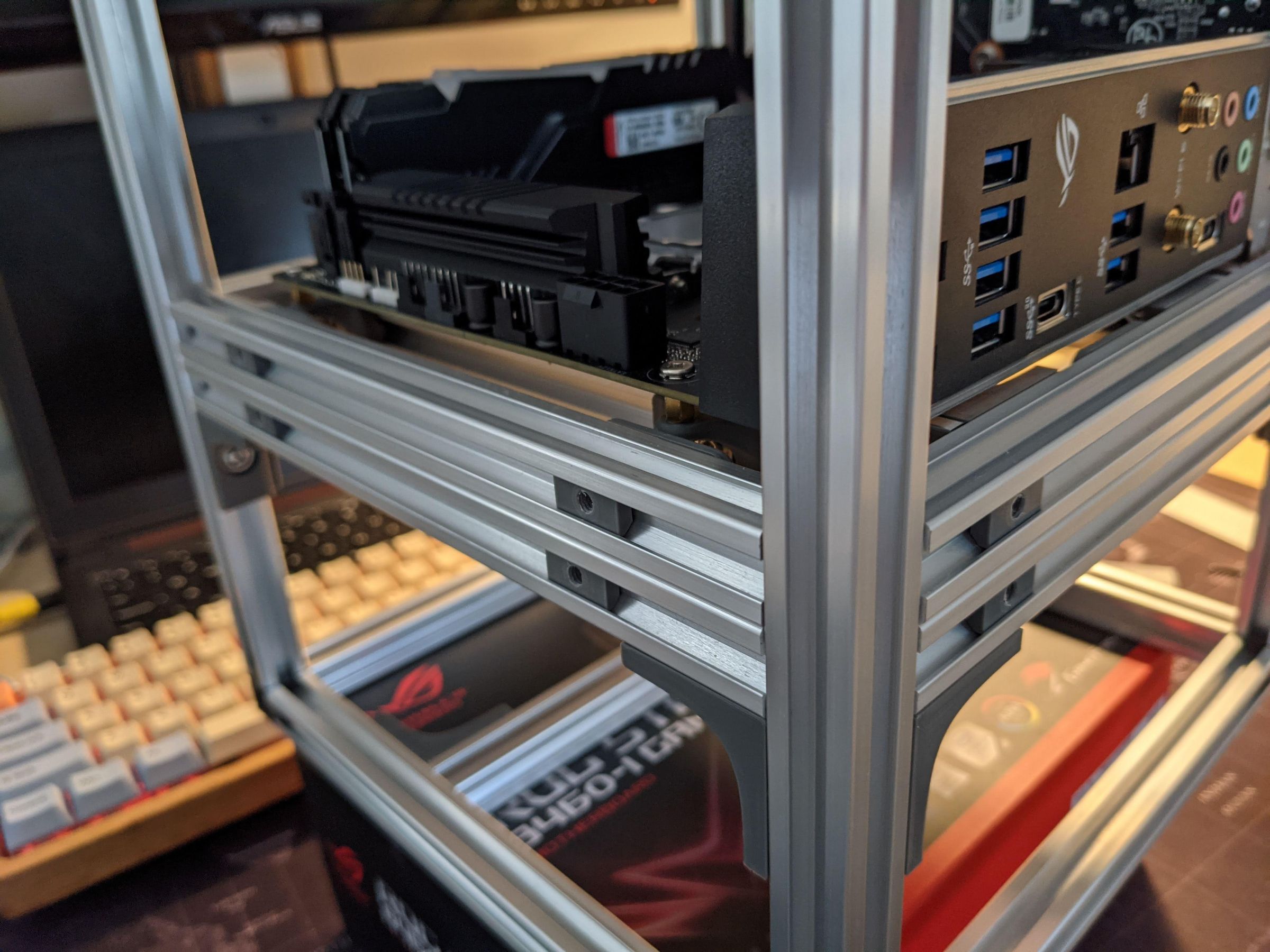 Walnut and Acrylic PC Build : 11 Steps (with Pictures) - Instructables