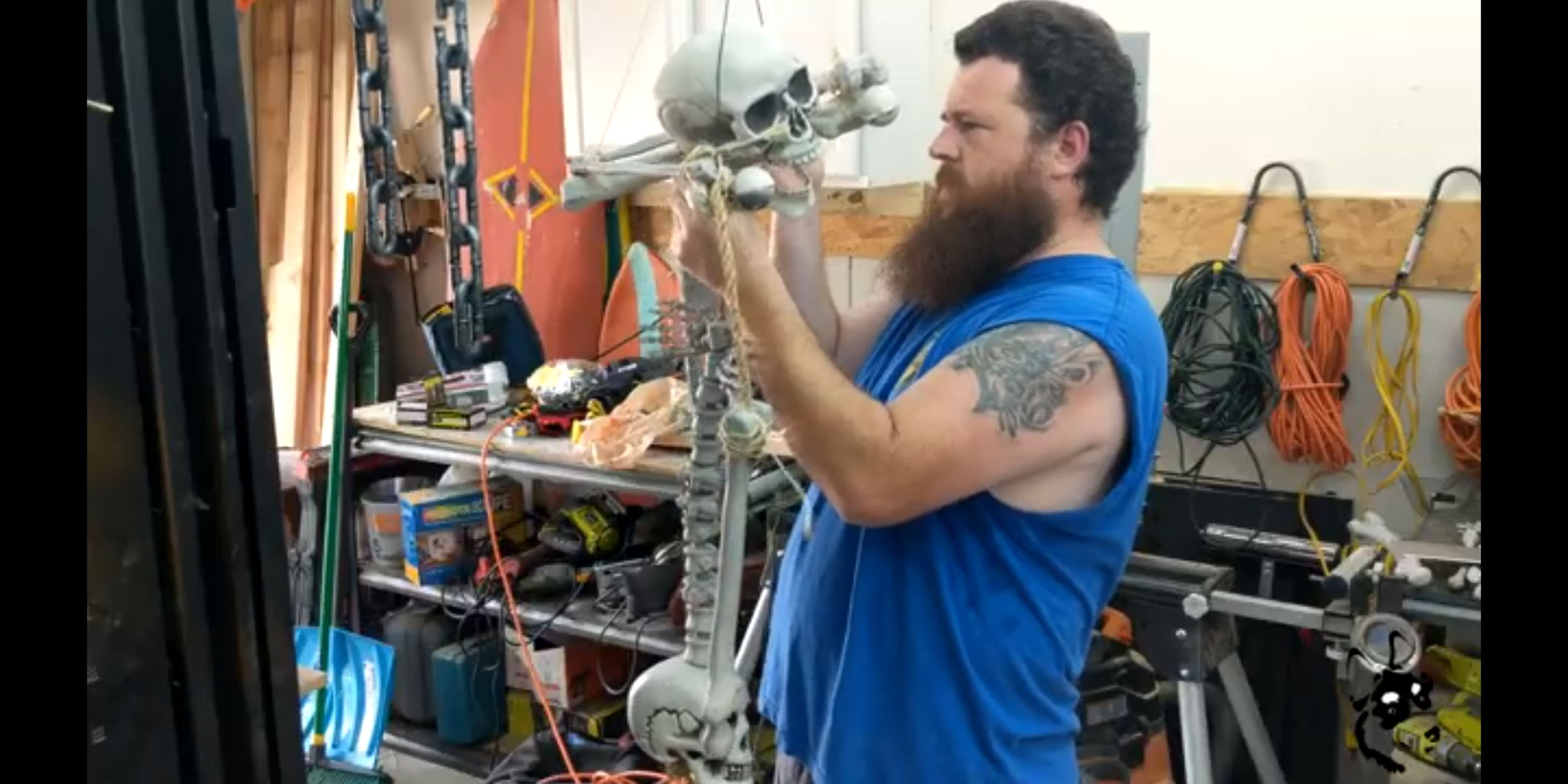 Halloween/Fallout Skeleton Wind Chime!! - Instructables
