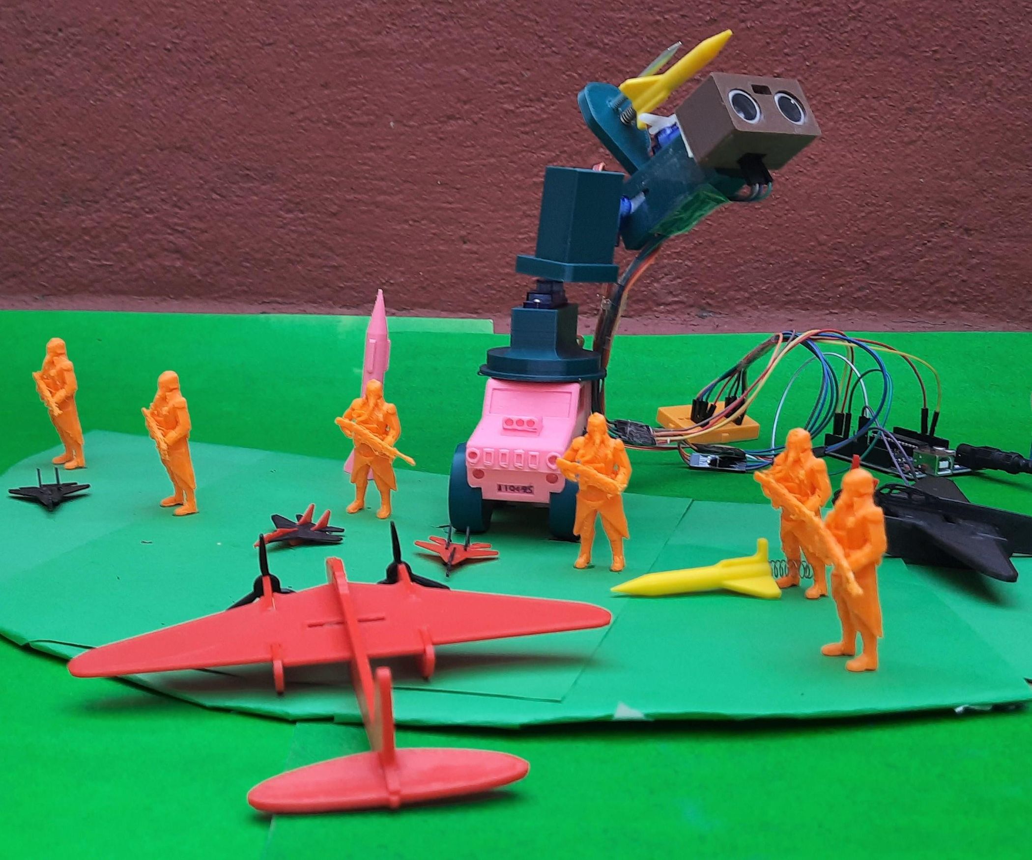 Automatic Missile Defence System : 21 Steps (with Pictures) - Instructables