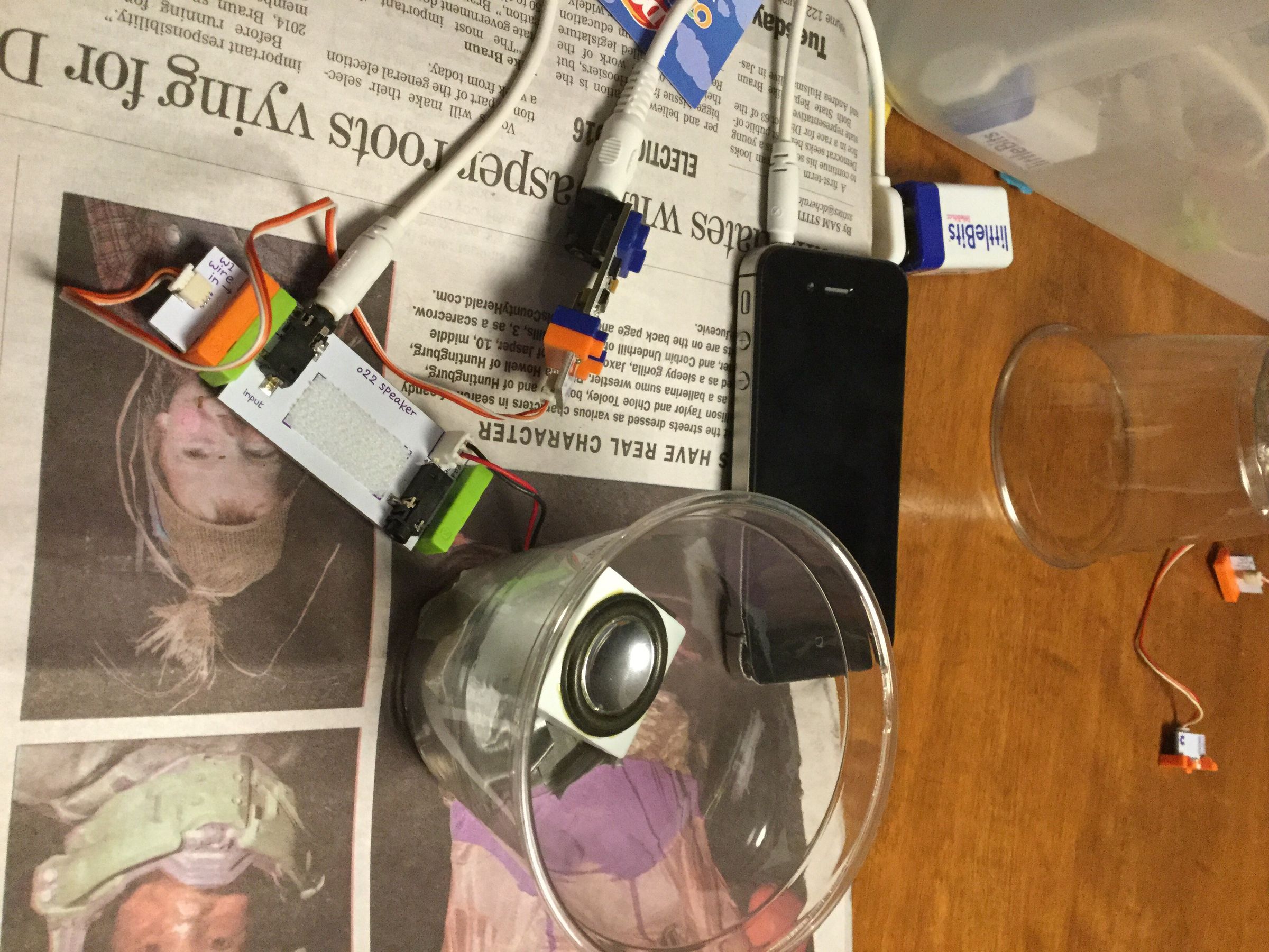 Little Bits Speaker : 8 Steps (with Pictures) - Instructables