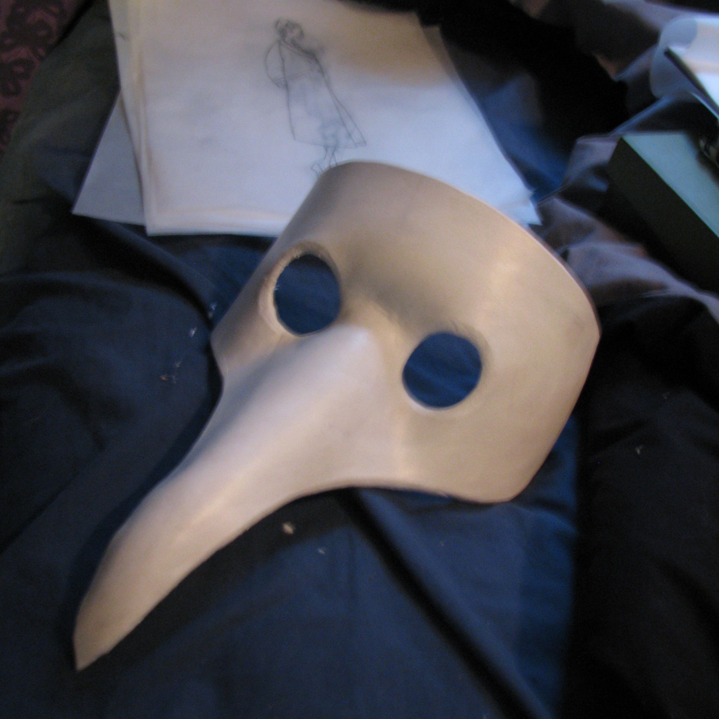Blighted Beak - Plague Doctor Mask : 4 Steps (with Pictures ...