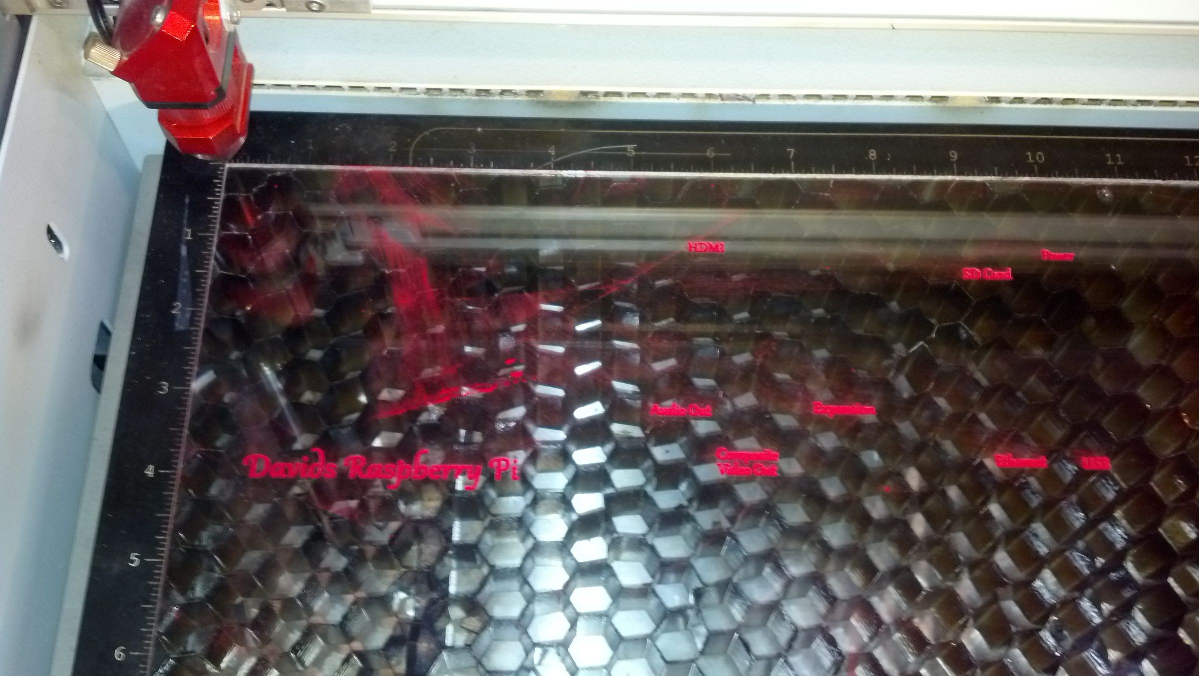 Adding Color to Laser Etched Acrylic at Techshop : 6 Steps (with ...