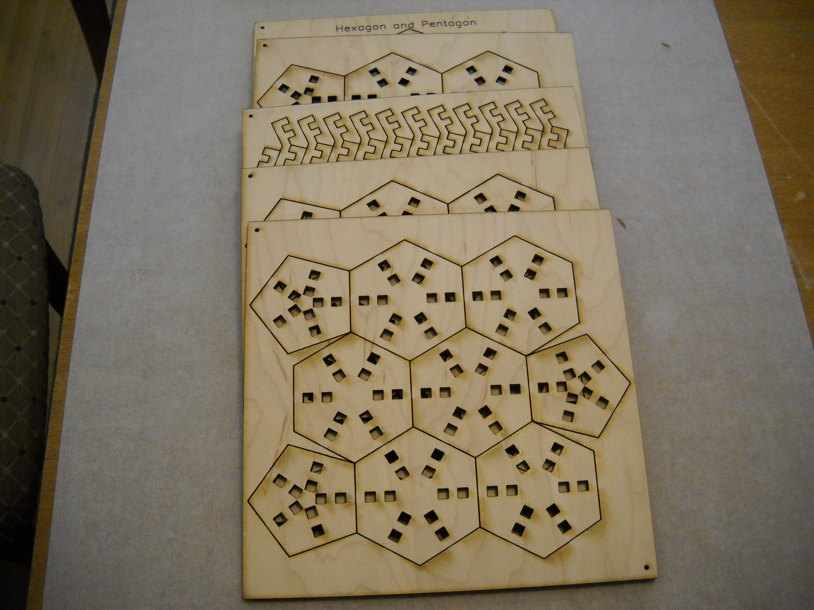 Wooden Truncated Icosahedron Puzzle : 6 Steps (with Pictures ...