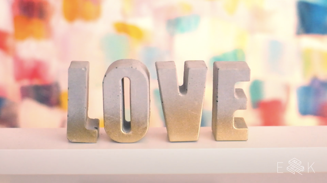 DIY Easy Concrete Letters : 6 Steps (with Pictures) - Instructables