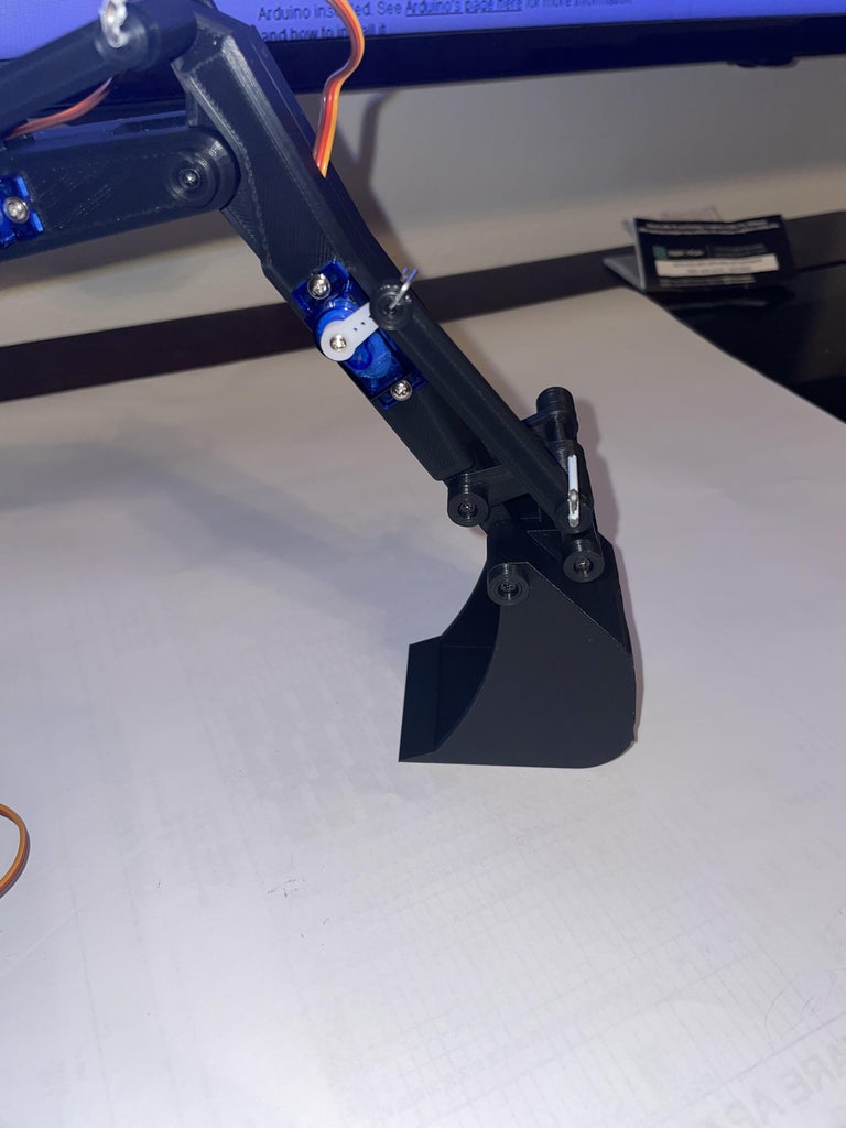 Arduino Excavator 6 Steps Instructables