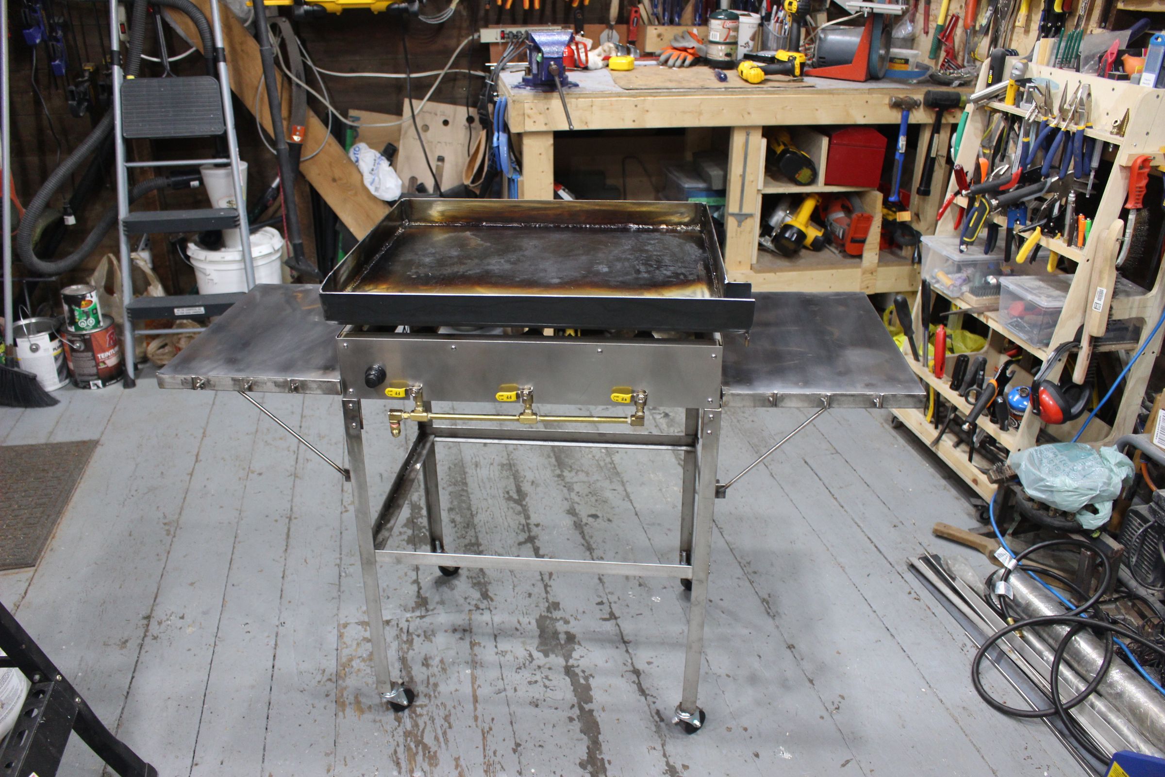 How to Make an Outdoor Griddle : 9 Steps (with Pictures) - Instructables