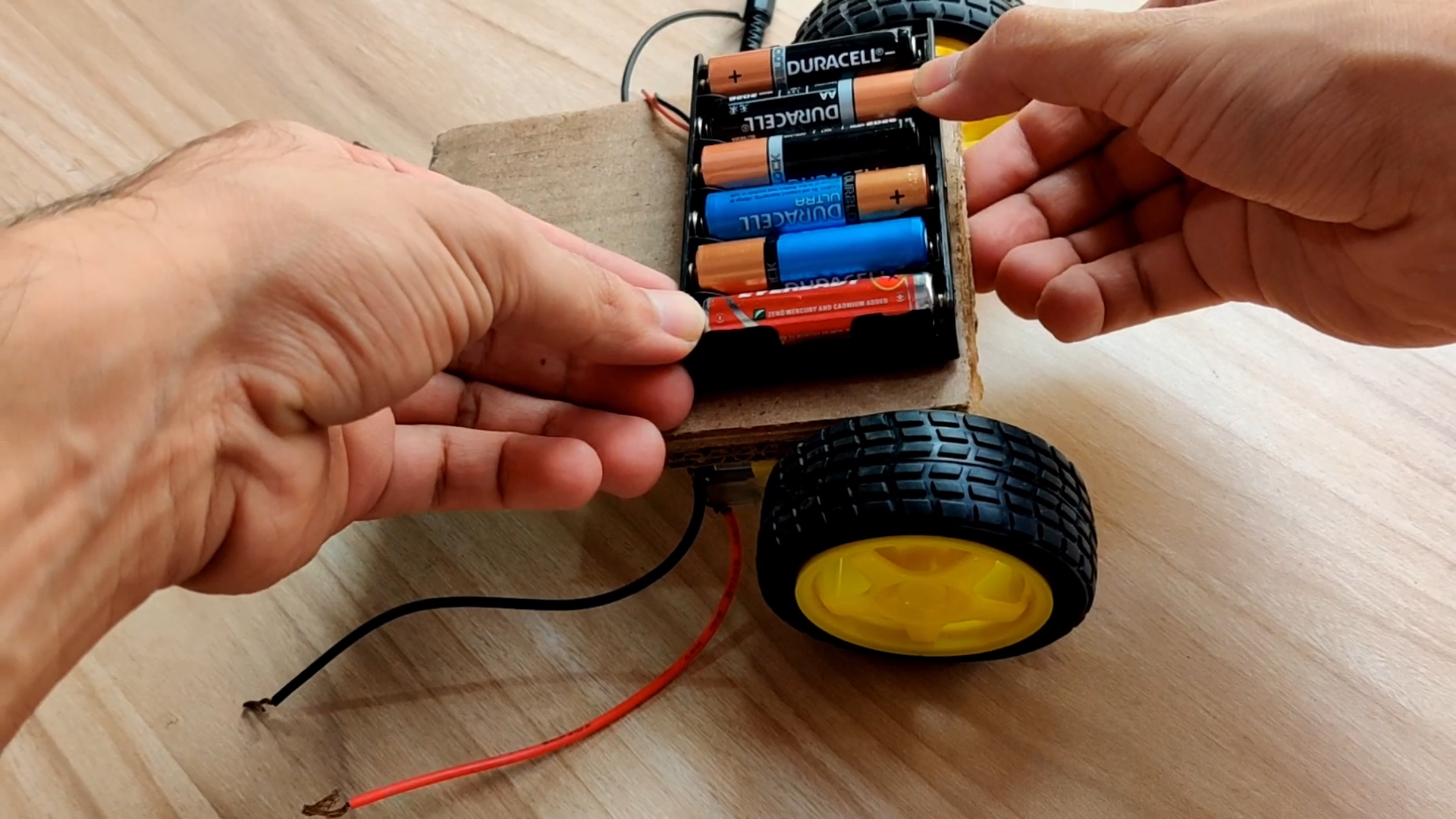 Build a Low Cost Wheeled Robot Toy : 9 Steps - Instructables