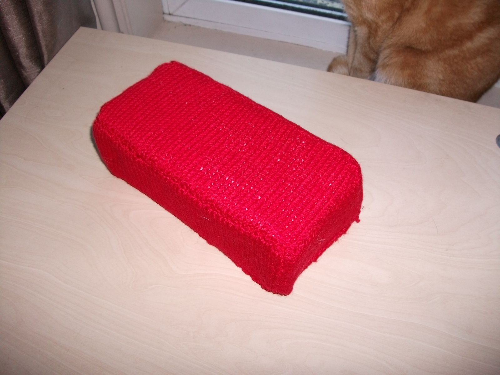 How to Knit a Giant Lego Brick Doorstop : 6 Steps (with Pictures ...