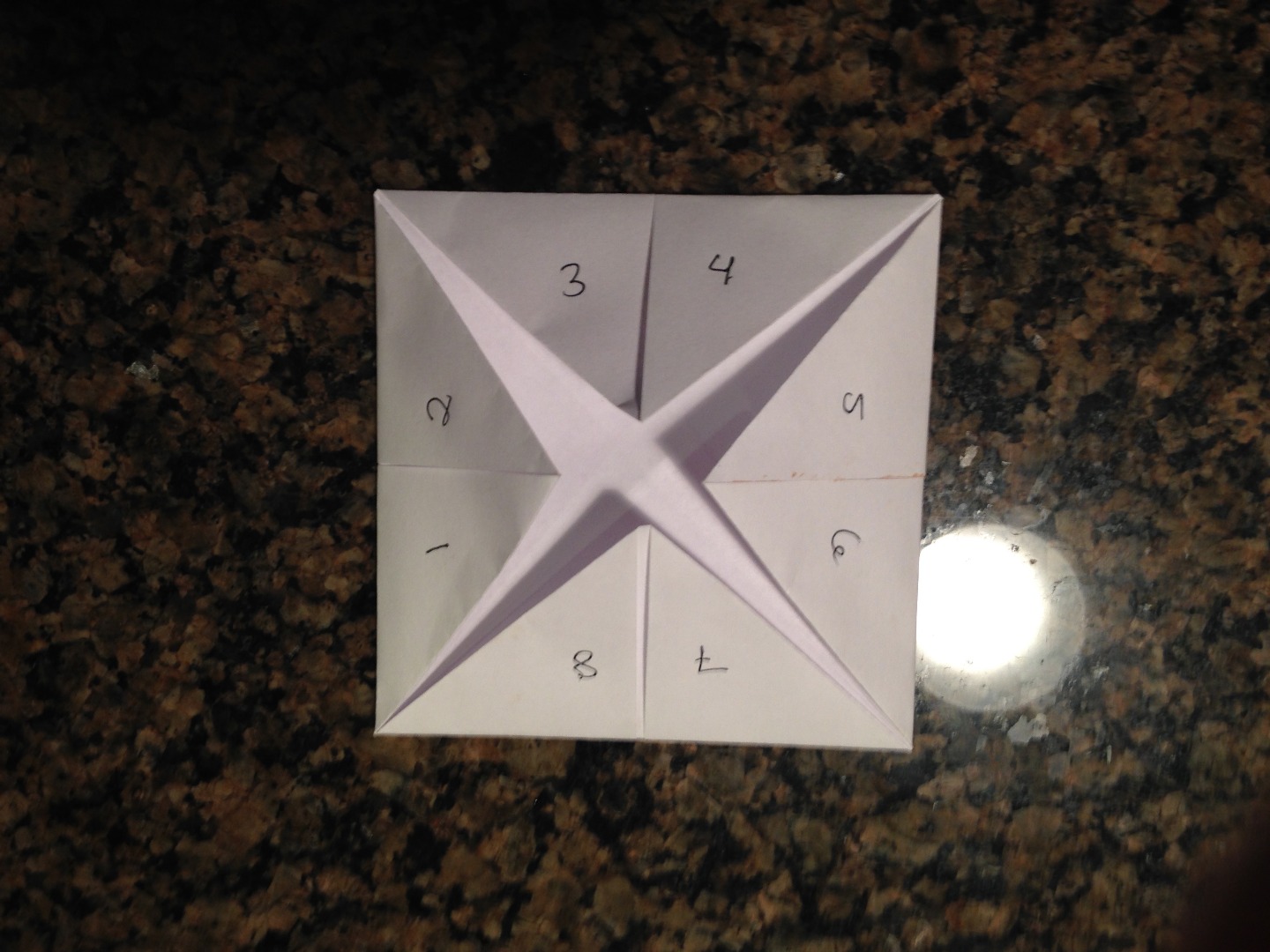 Fortune-Teller Origami : 9 Steps - Instructables