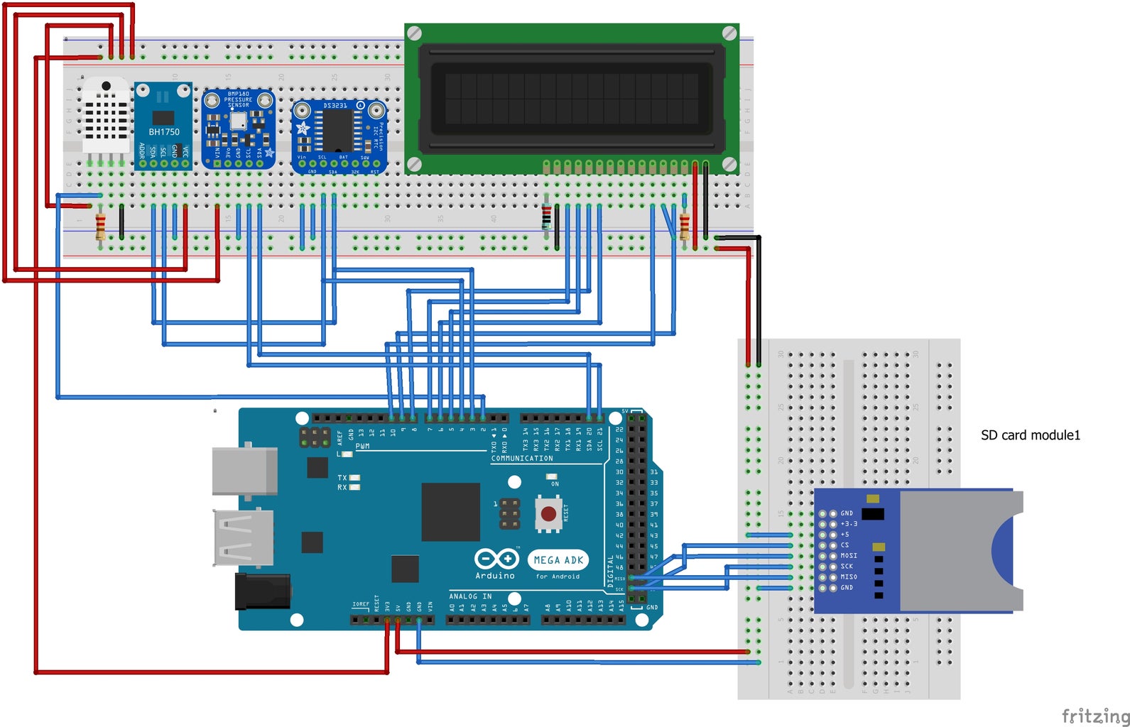 Arduino Based Weather Station 9 Steps Instructables 9618