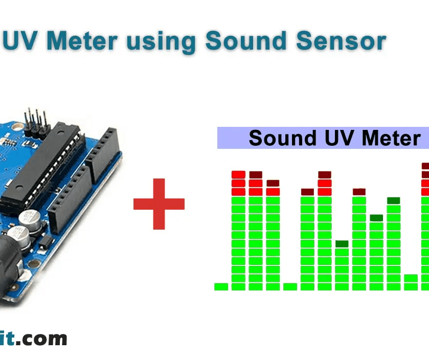 How To Make Arduino Uv Meter Using Sound Sensor 4 Steps Instructables 6148