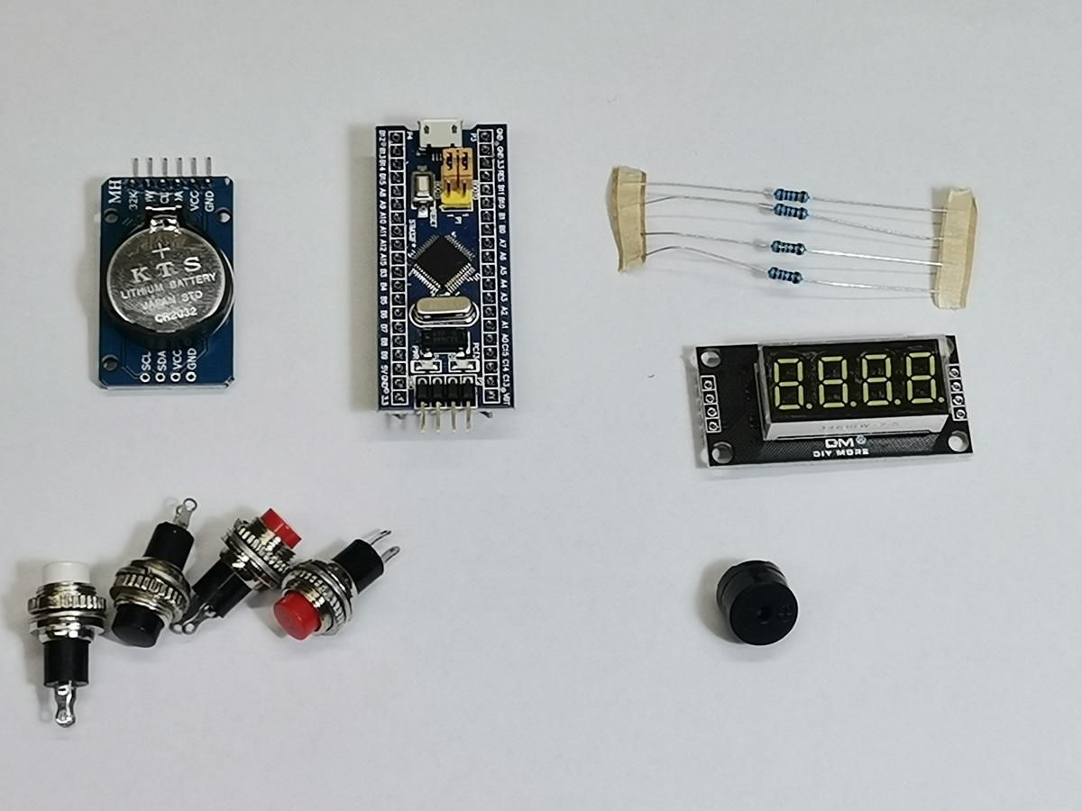 DIY STM32 Alarm Clock With 7-Segment Display (Using Arduino IDE) : 5 ...