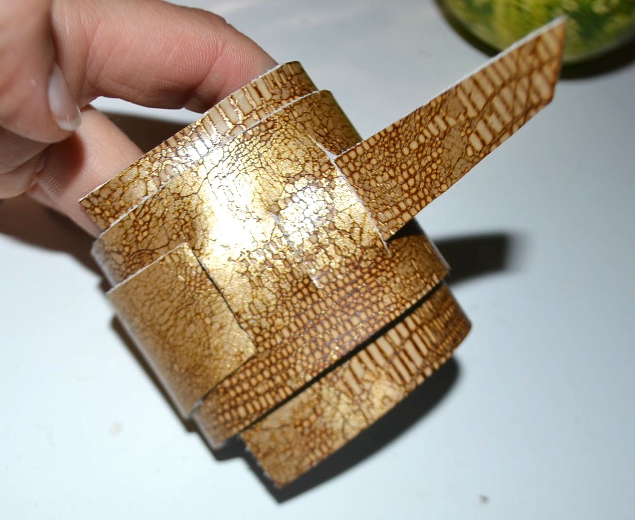 ♥DIY NO TOOLS (2 MINUTS) LEATHER CUFF♥ : 5 Steps (with Pictures ...