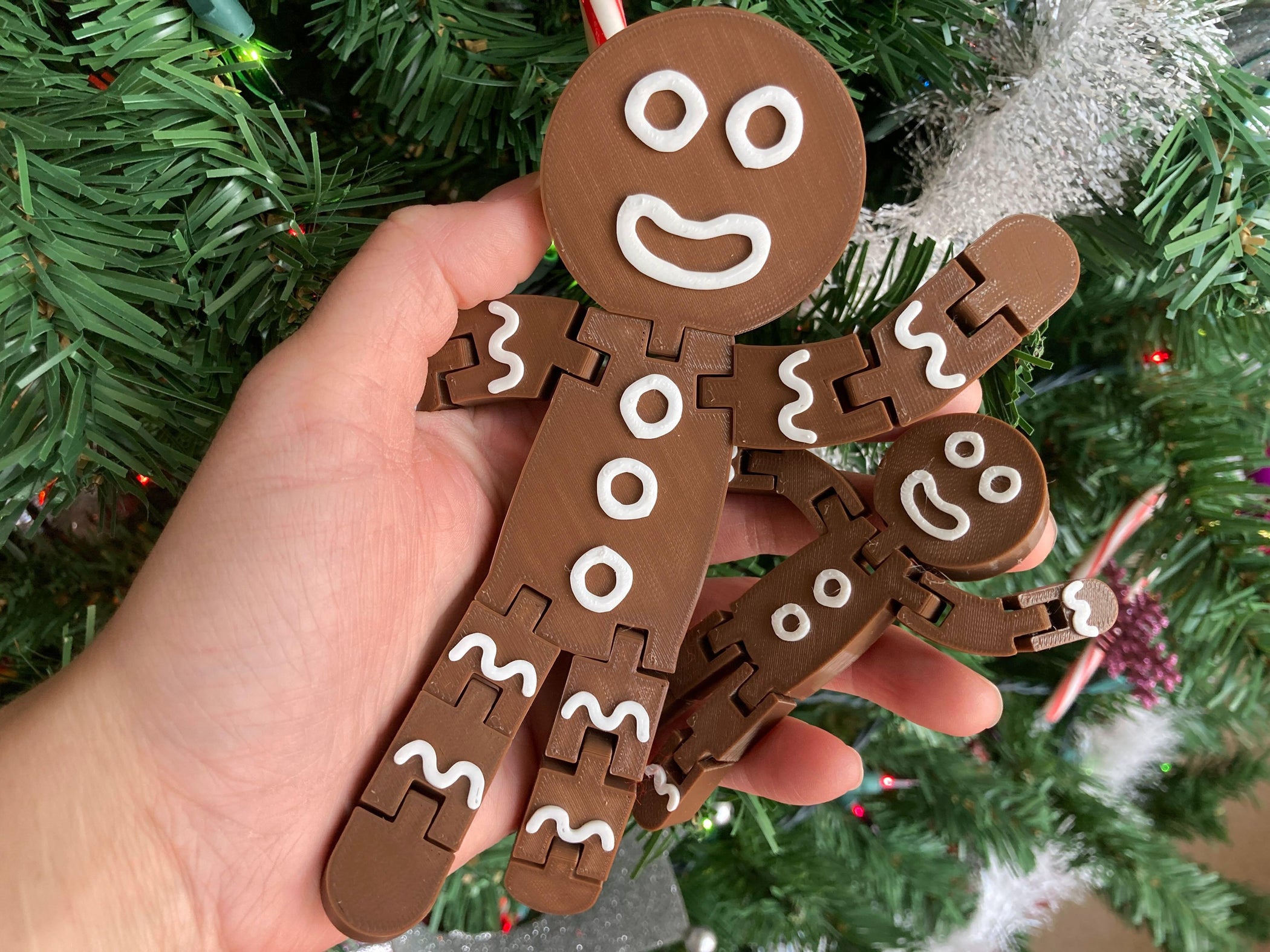3D Print Articulated Gingerbread Man + Articulated Joint : 8 Steps ...