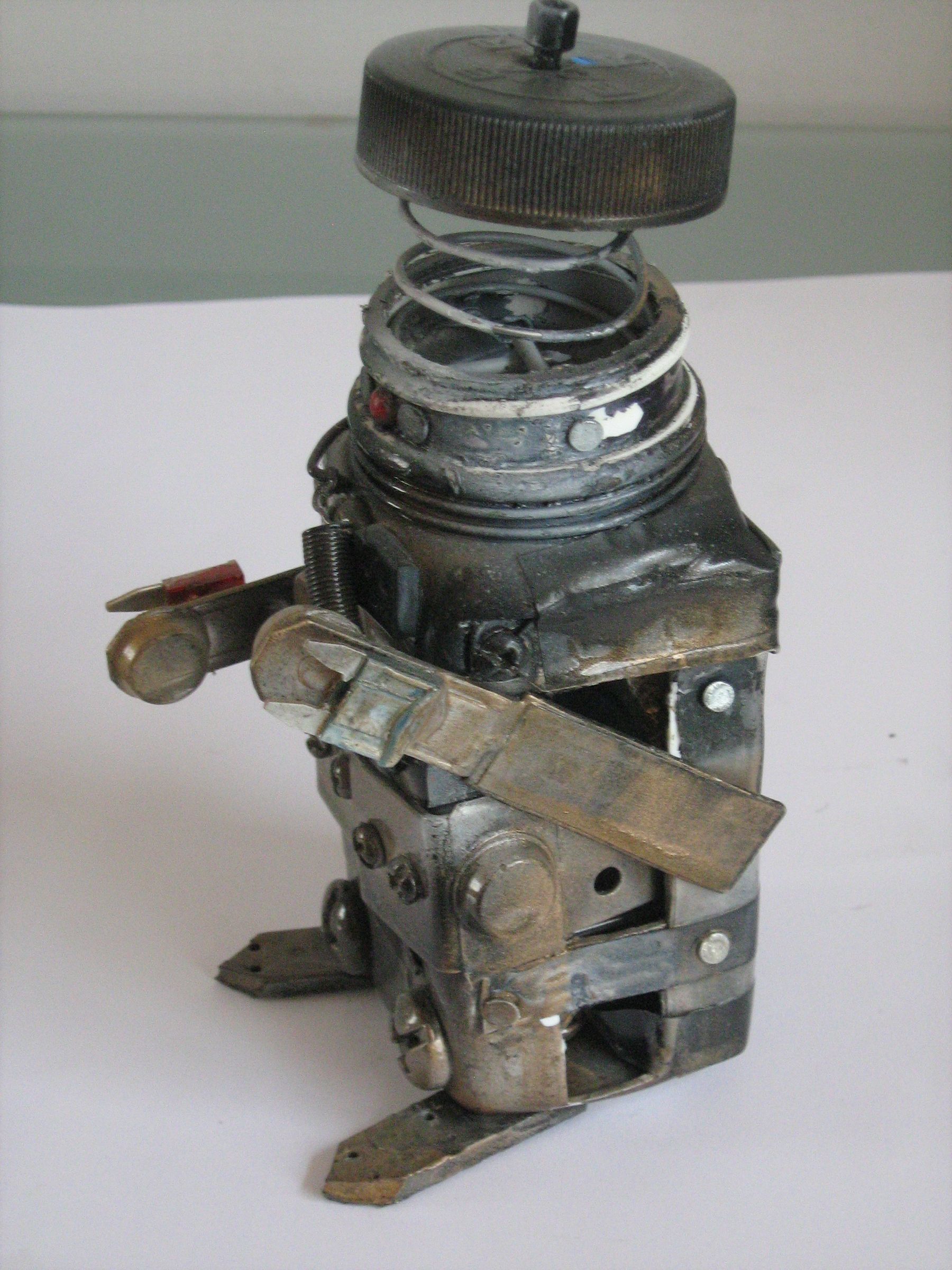 Custom Transformable Steampunk Robot Recycled Action Figure - Instructables