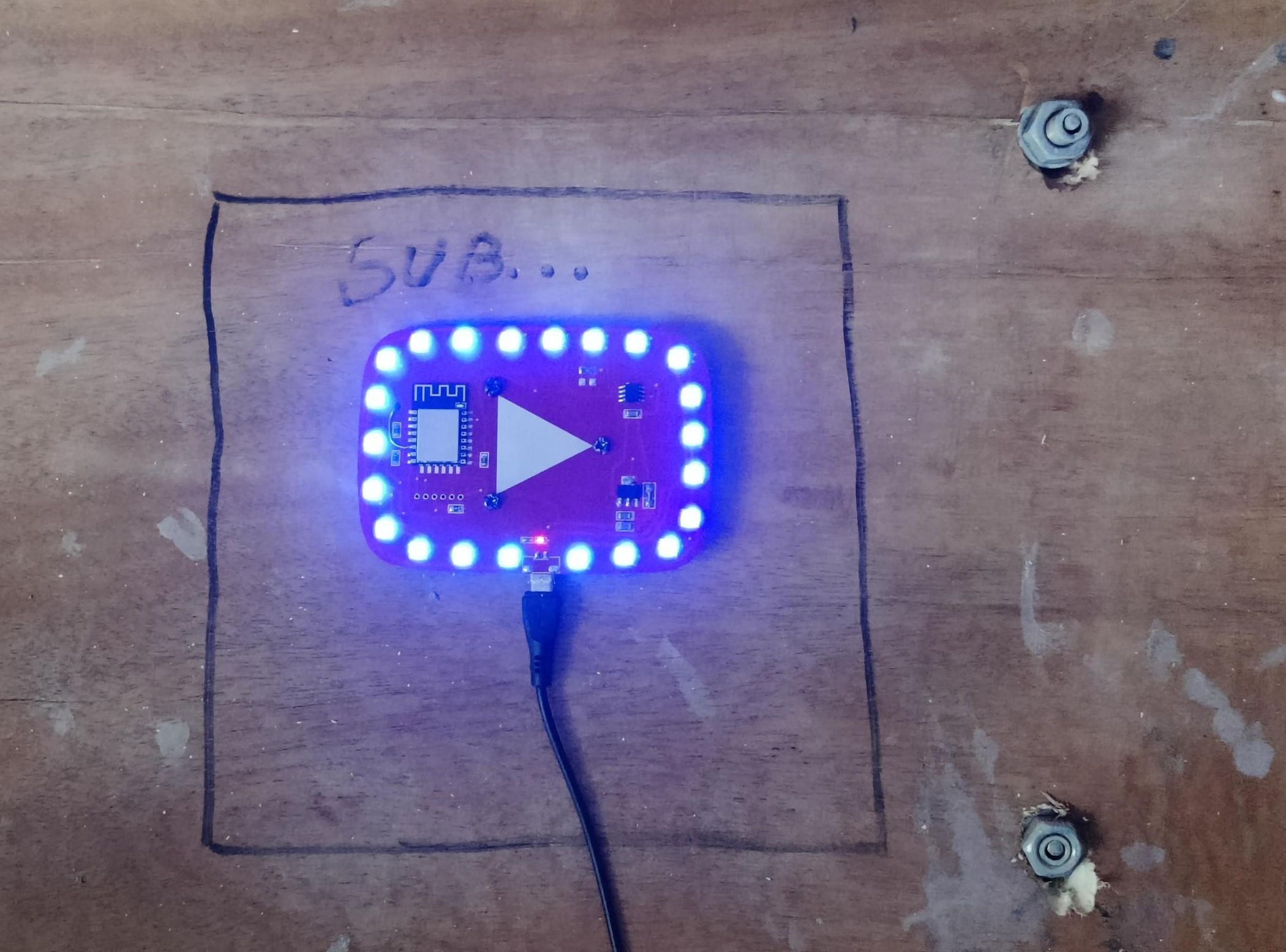 Youtube Play Button- Electronics Edition : 9 Steps (with Pictures ...