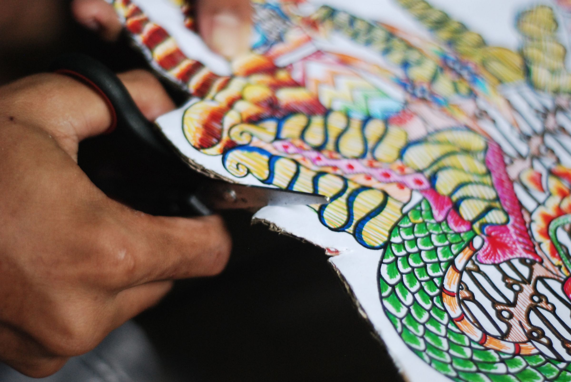 How to Make Colorful WAYANG From Cardboard : 8 Steps (with Pictures ...