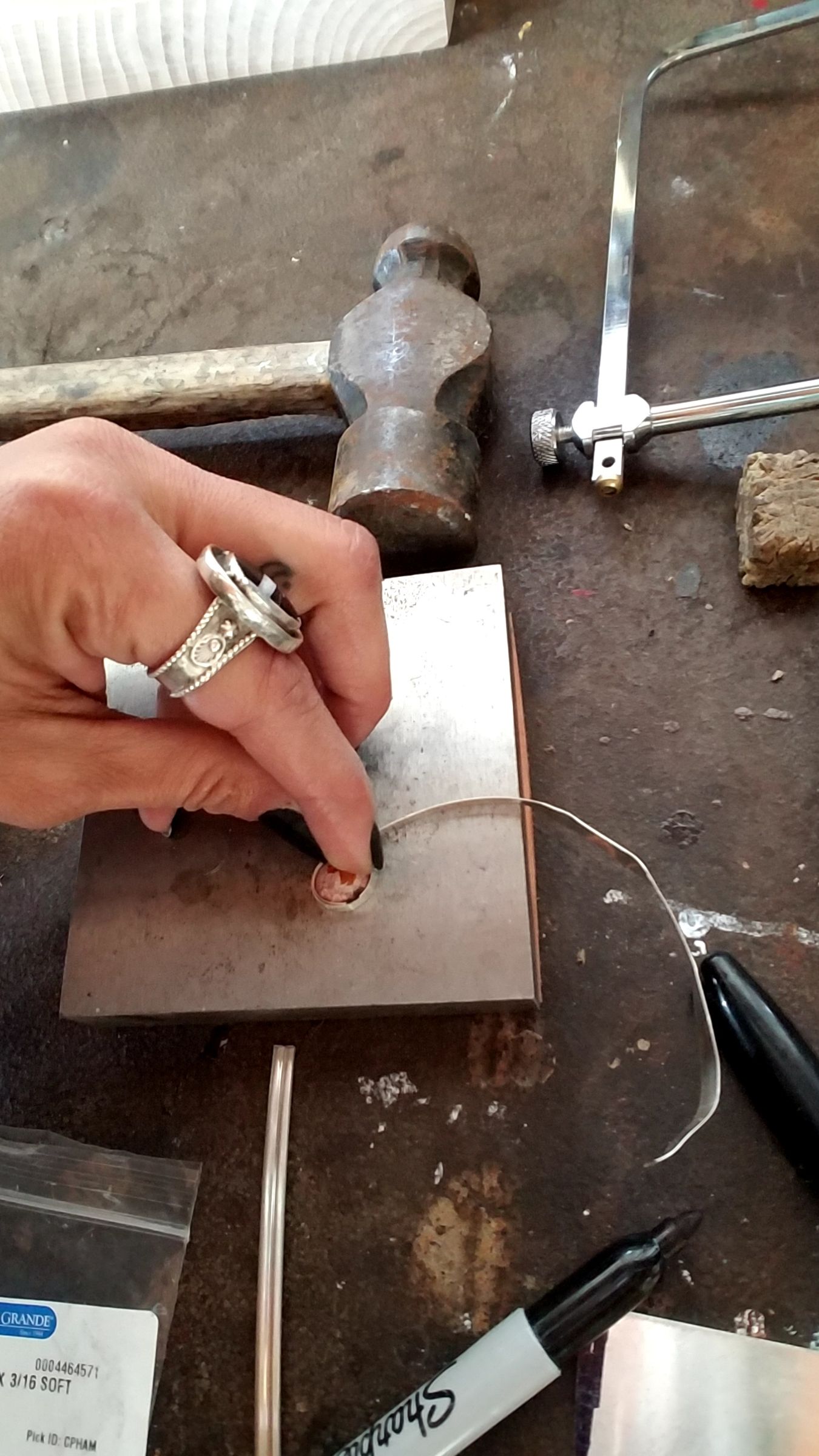 Sterling Silver Shadow Box Ring : 8 Steps (with Pictures) - Instructables