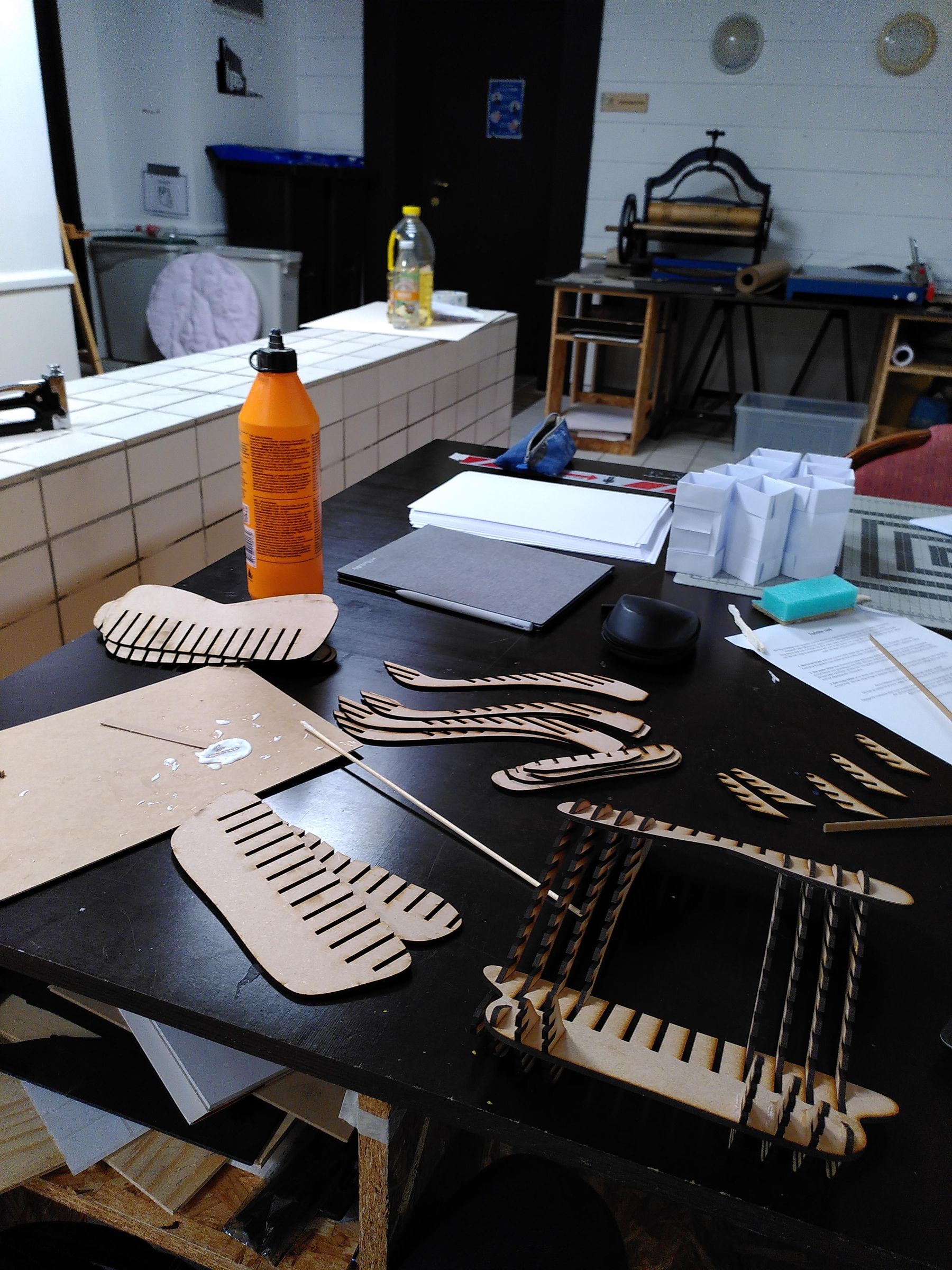 Lasercut MDF Tablet/laptop/sketchbook Stand : 4 Steps - Instructables