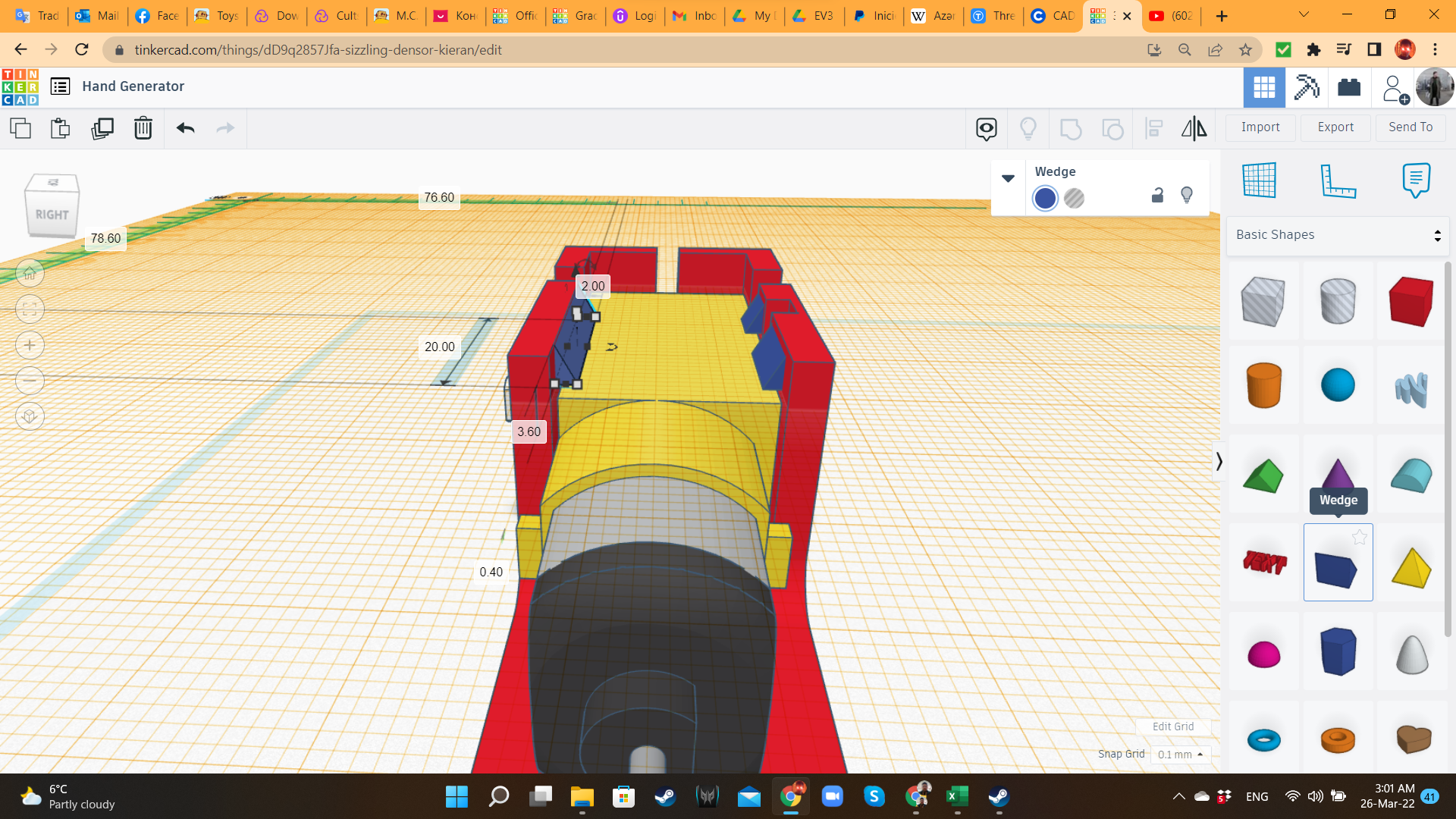 Tinkercad Robotics for School: Human-Powered Battle Beasts! : 30 Steps ...